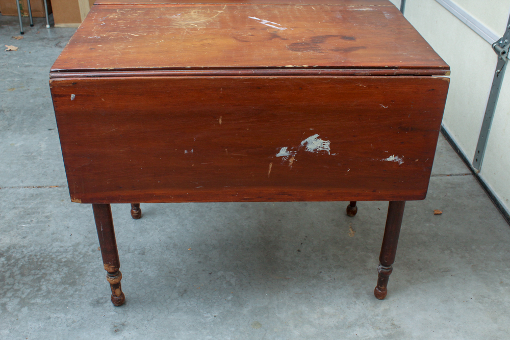 Antique Drop Leaf Table | EBTH