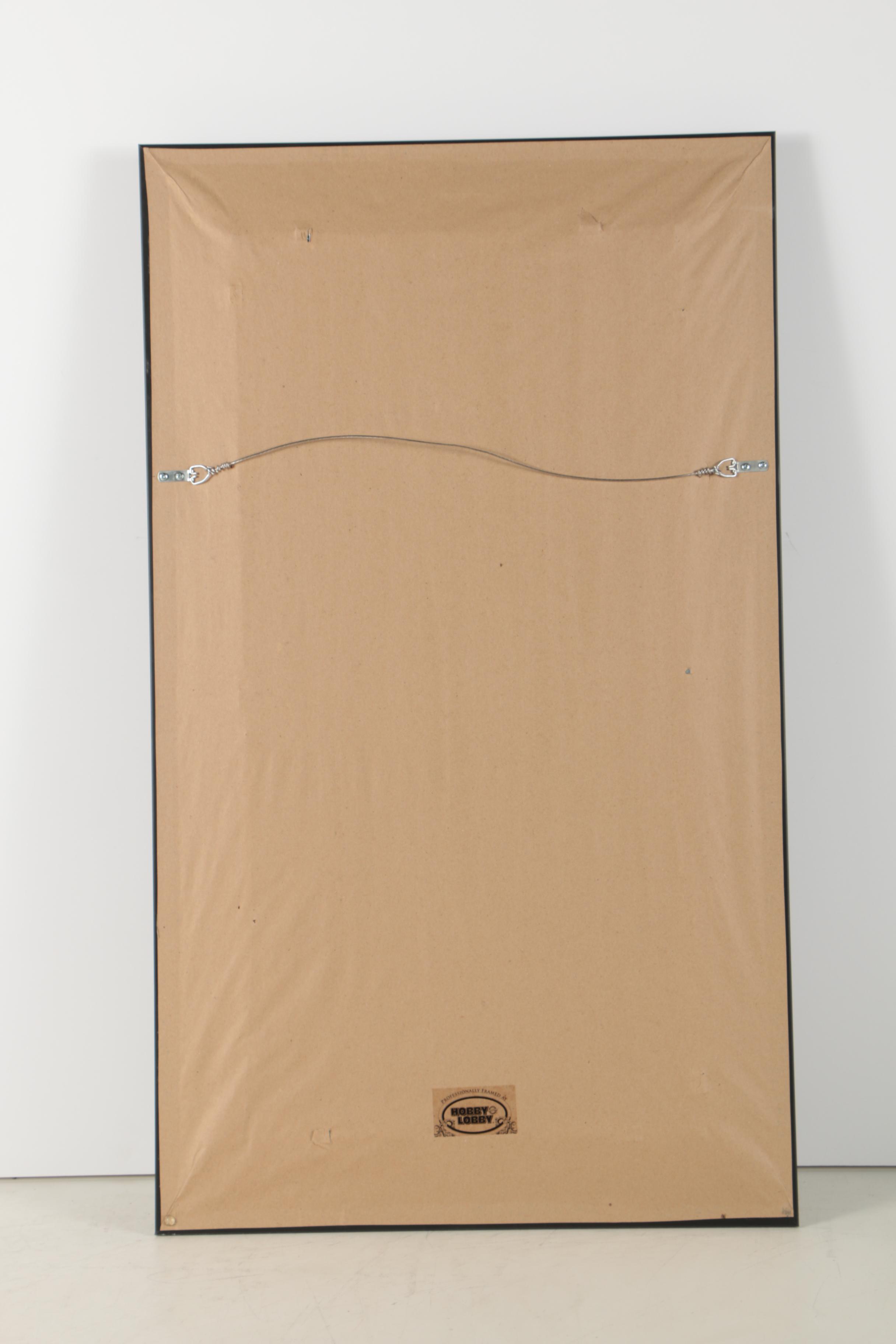 Luc Verger Mid Century Oil Painting of Ships at Sea | EBTH