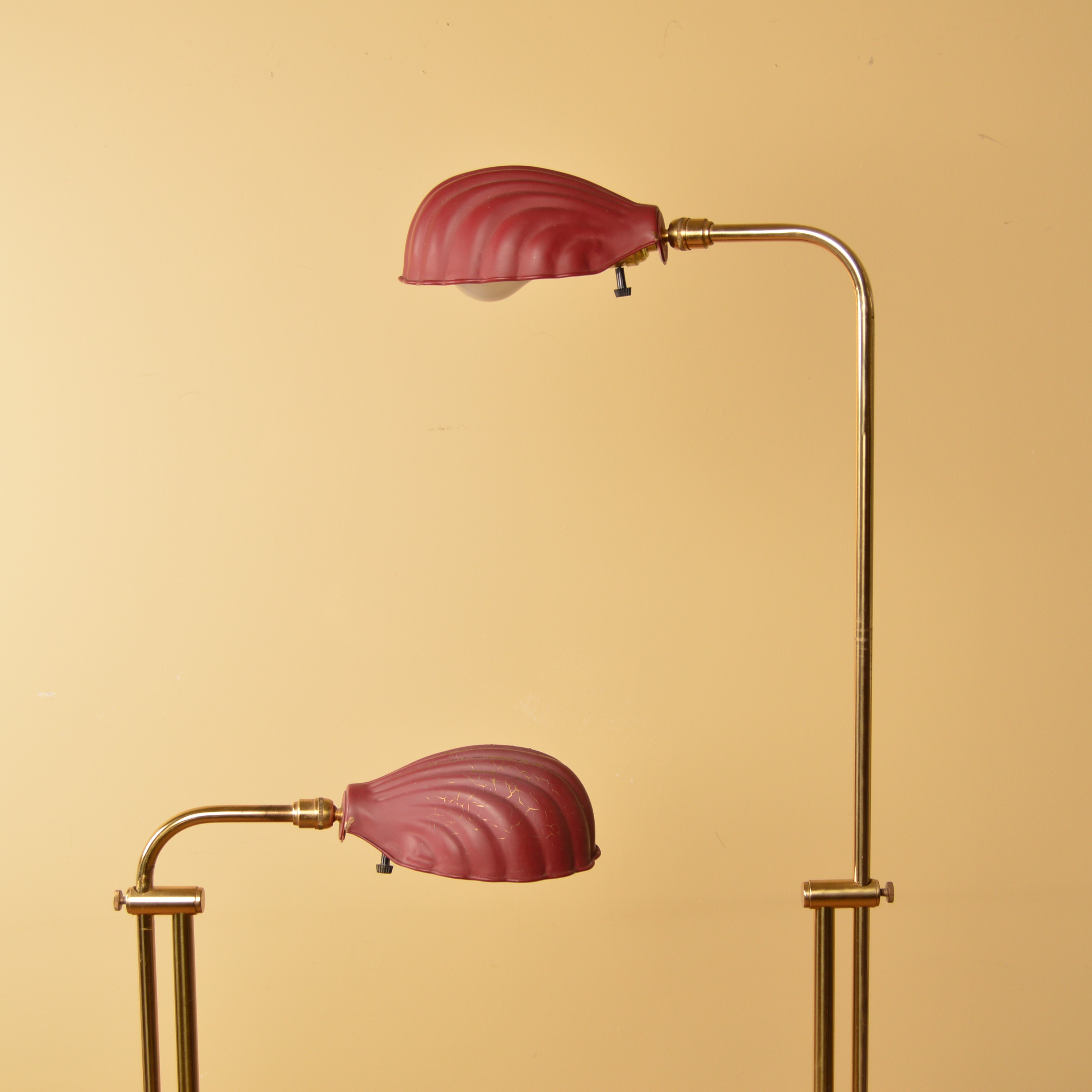 Vintage Clam Shell Floor Lamps | EBTH