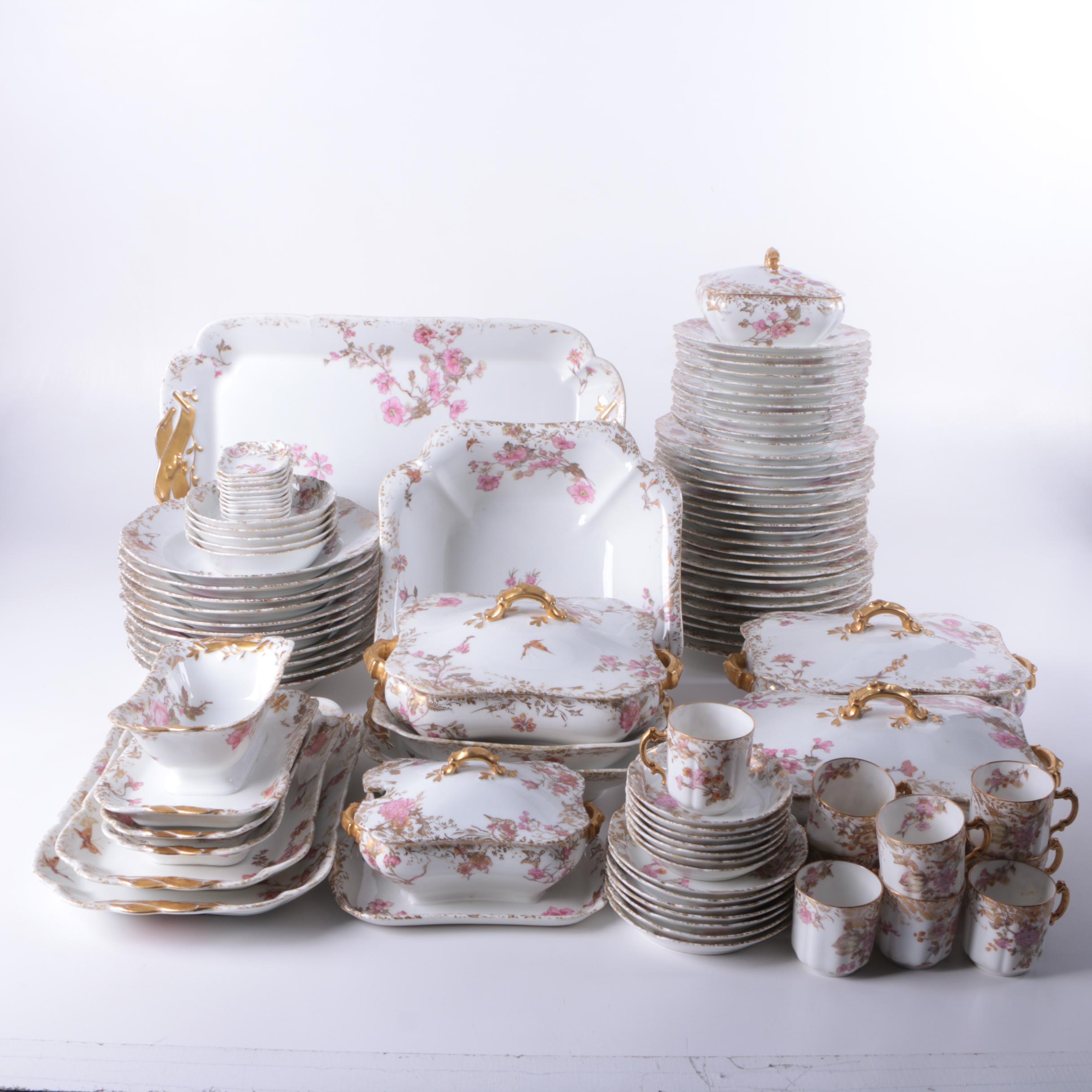 Antique Haviland Limoges Porcelain Dinnerware | EBTH