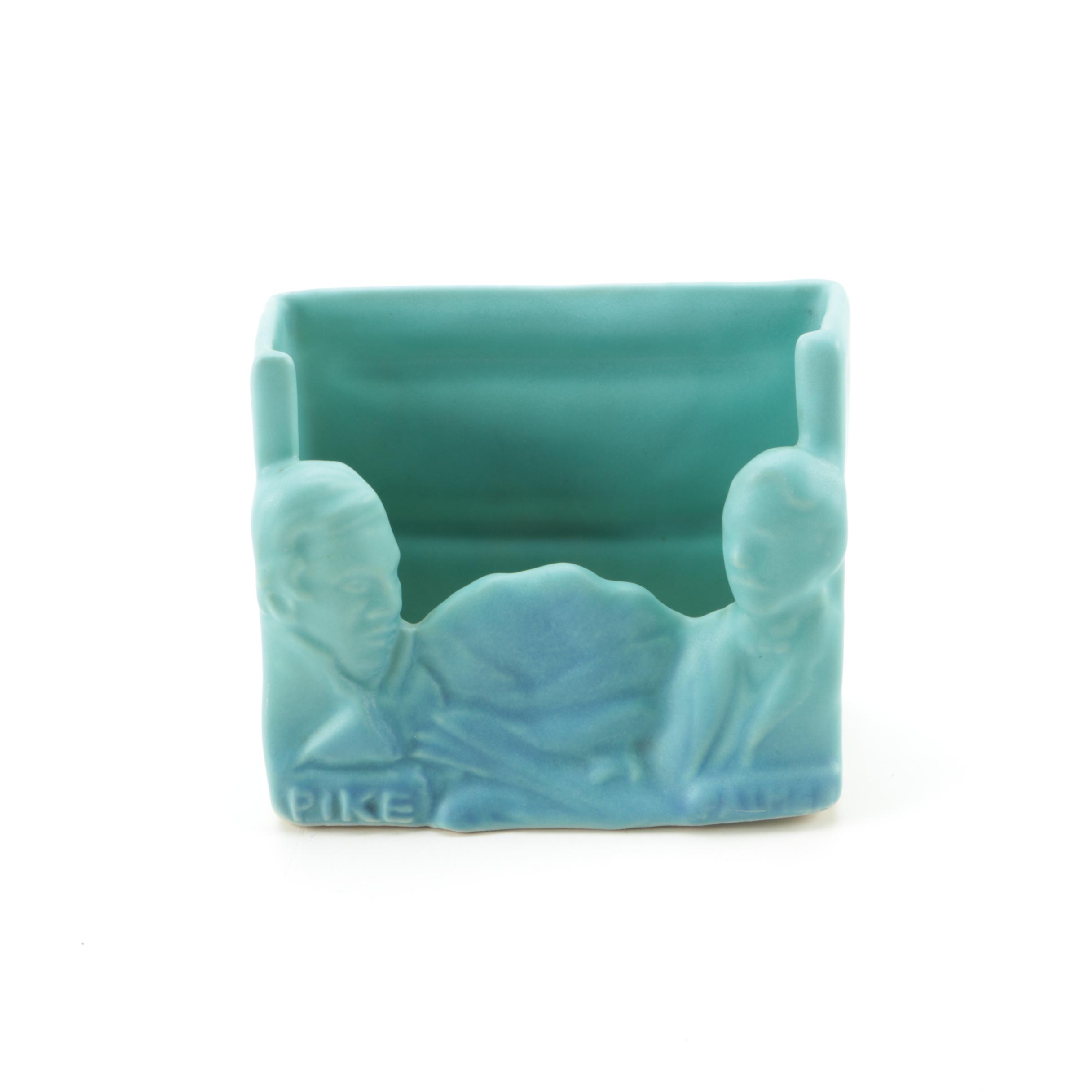 Vintage Van Briggle Pottery "Pike and Palmer" Planter | EBTH