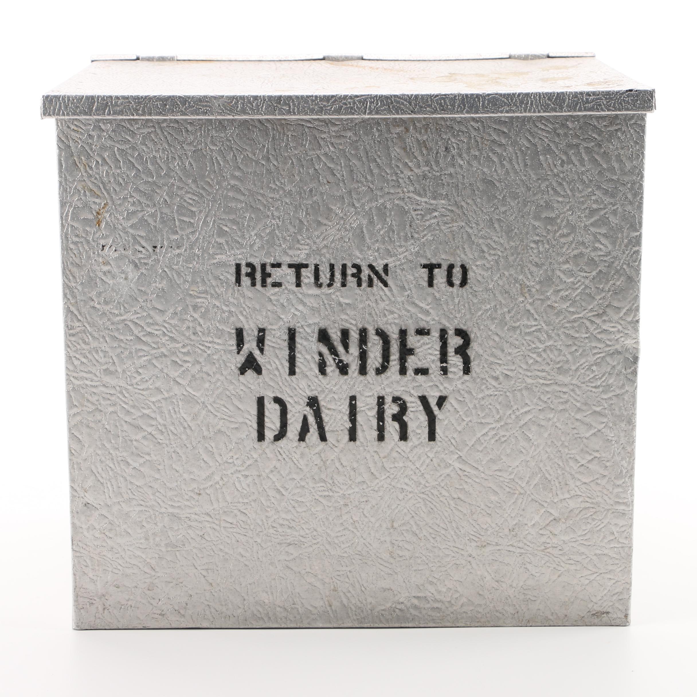 Vintage Winder Dairy Milk Box | EBTH