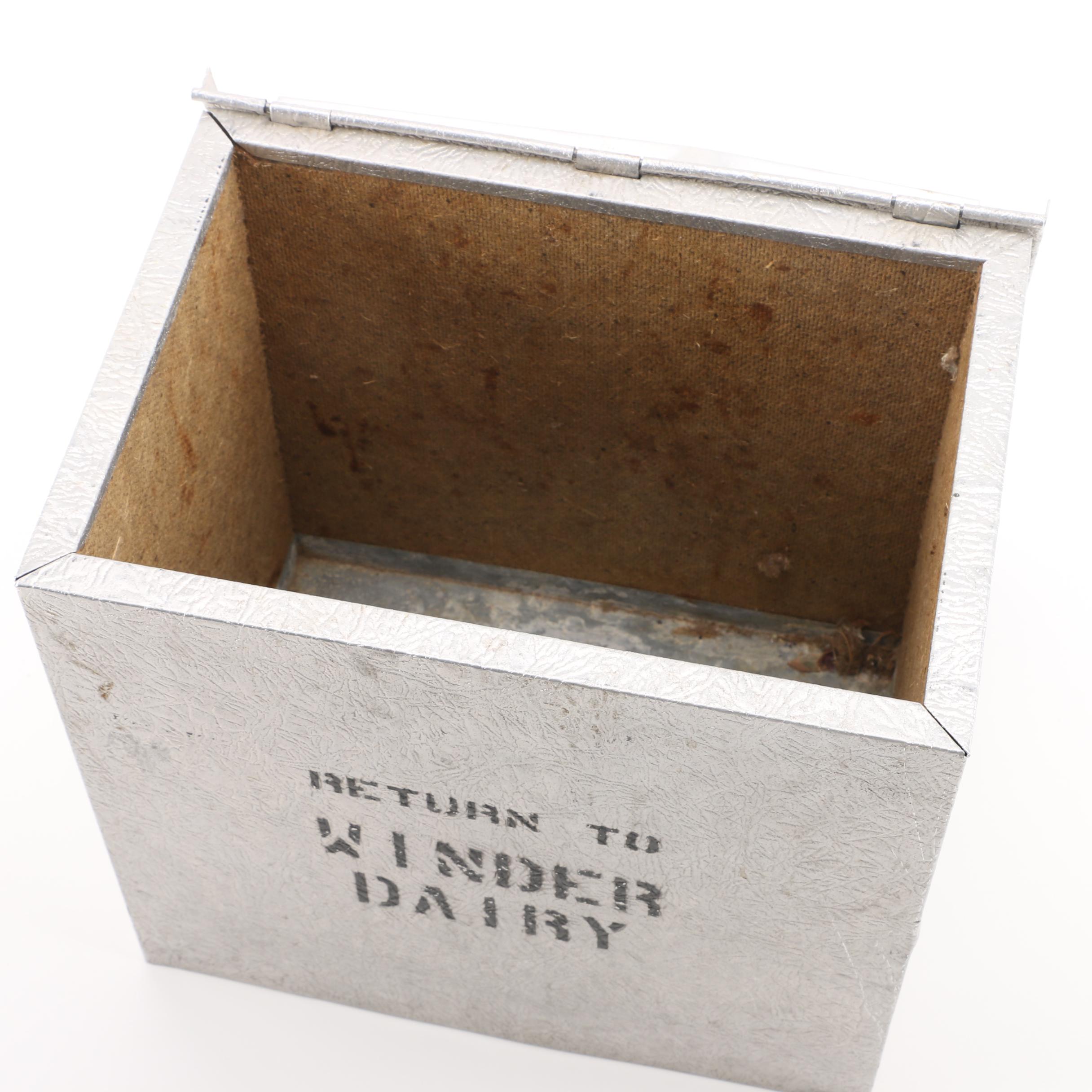 Vintage Winder Dairy Milk Box | EBTH