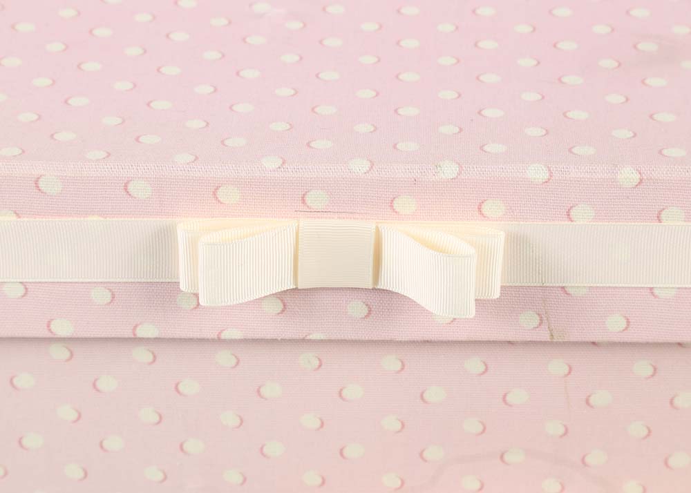 Pink and White Decorative Storage Boxes | EBTH