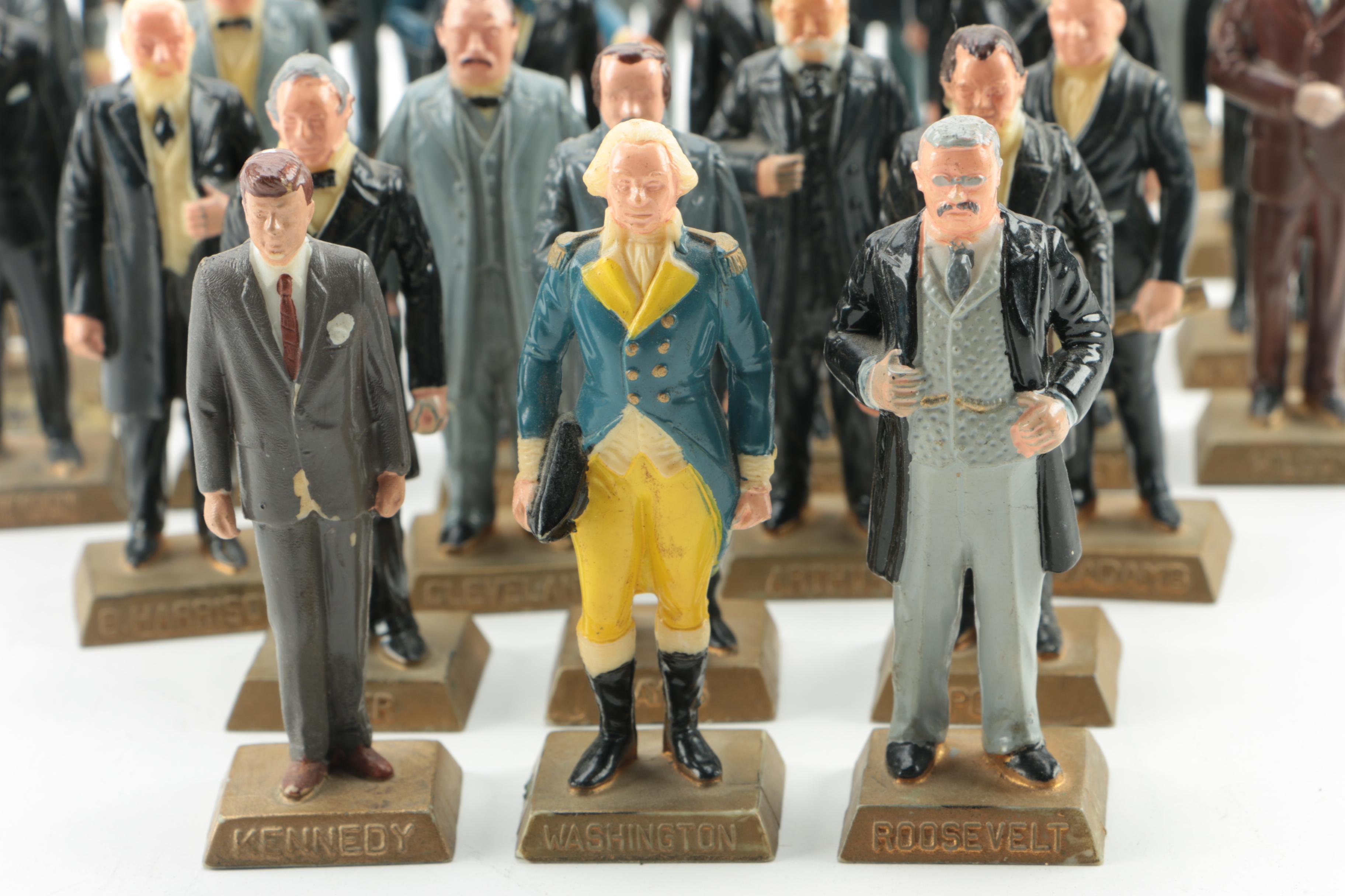 Vintage Presidental Plastic Figurines | EBTH