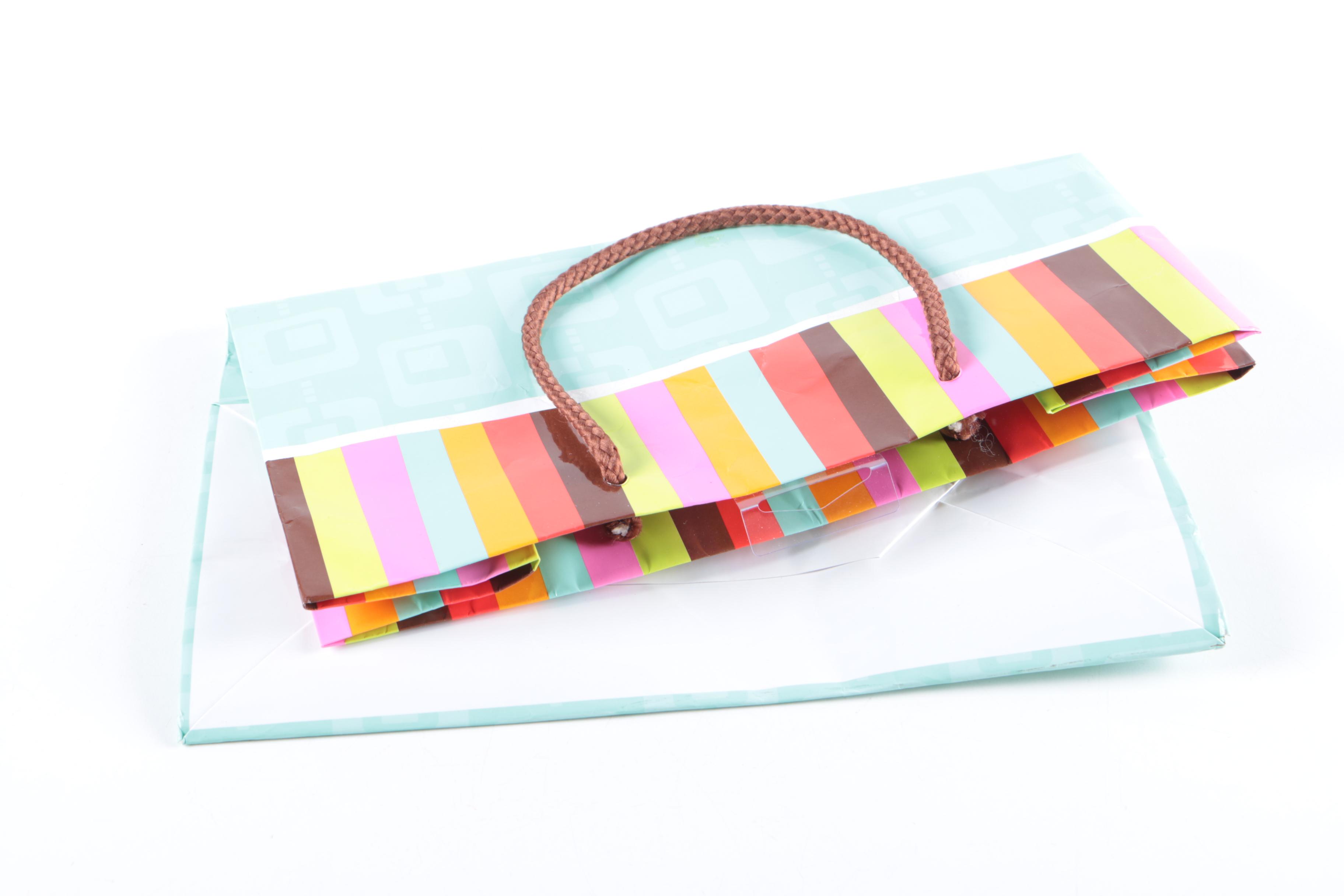 Chinese Stoneware Finger Bowl Set with Embroidery | EBTH