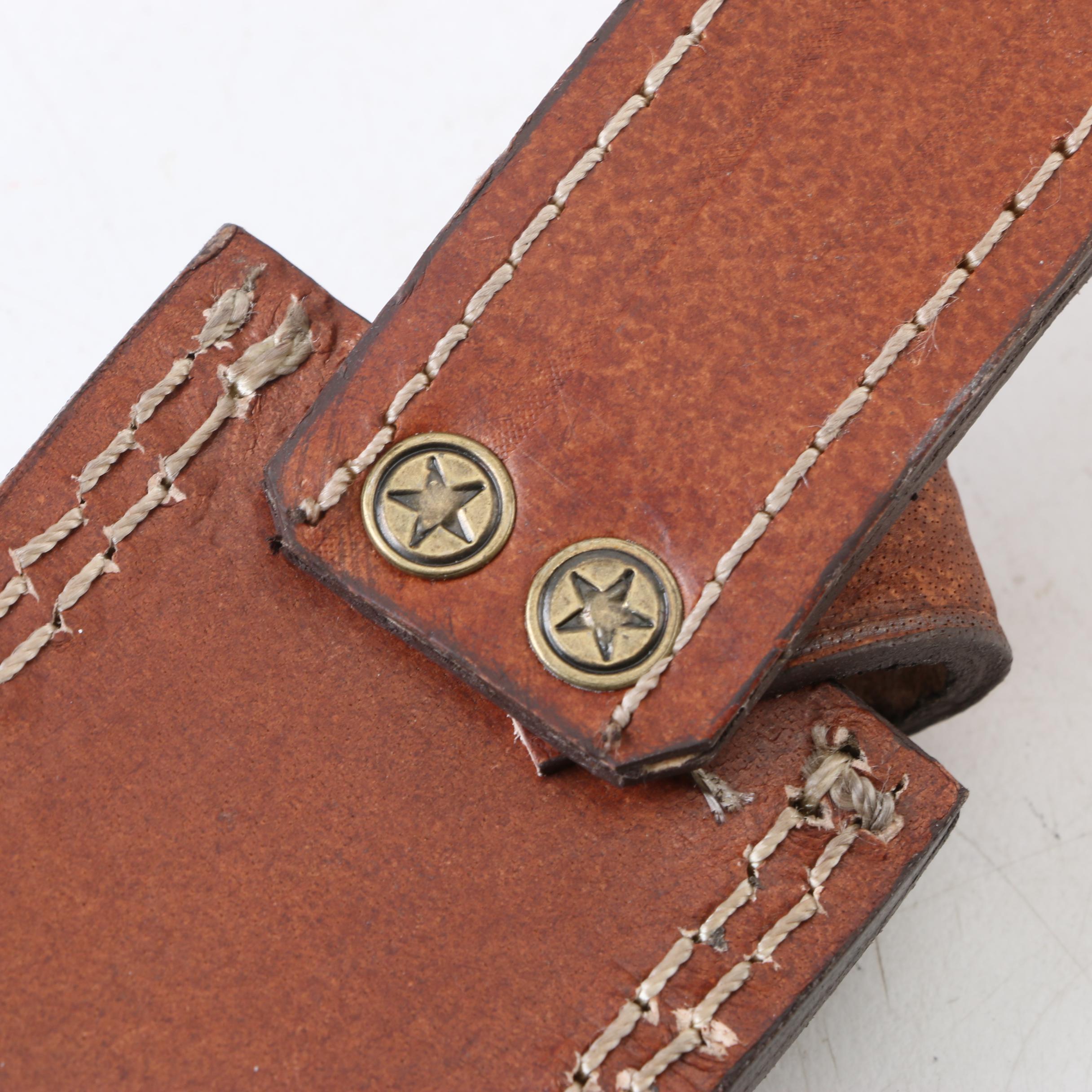 Fixed Blade Stiletto Knife with Bone Grip, Damascus Pattern, and ...