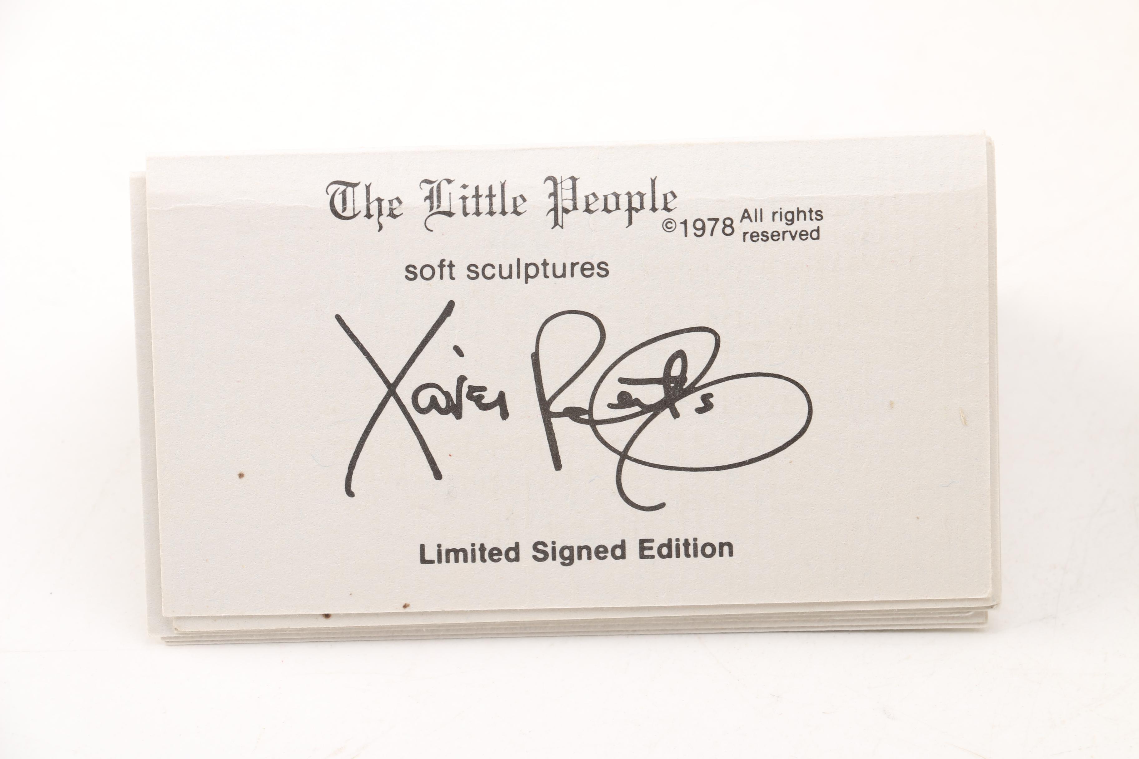 1978 Xavier Roberts Signed "The Little People" Soft Sculpture Doll | EBTH