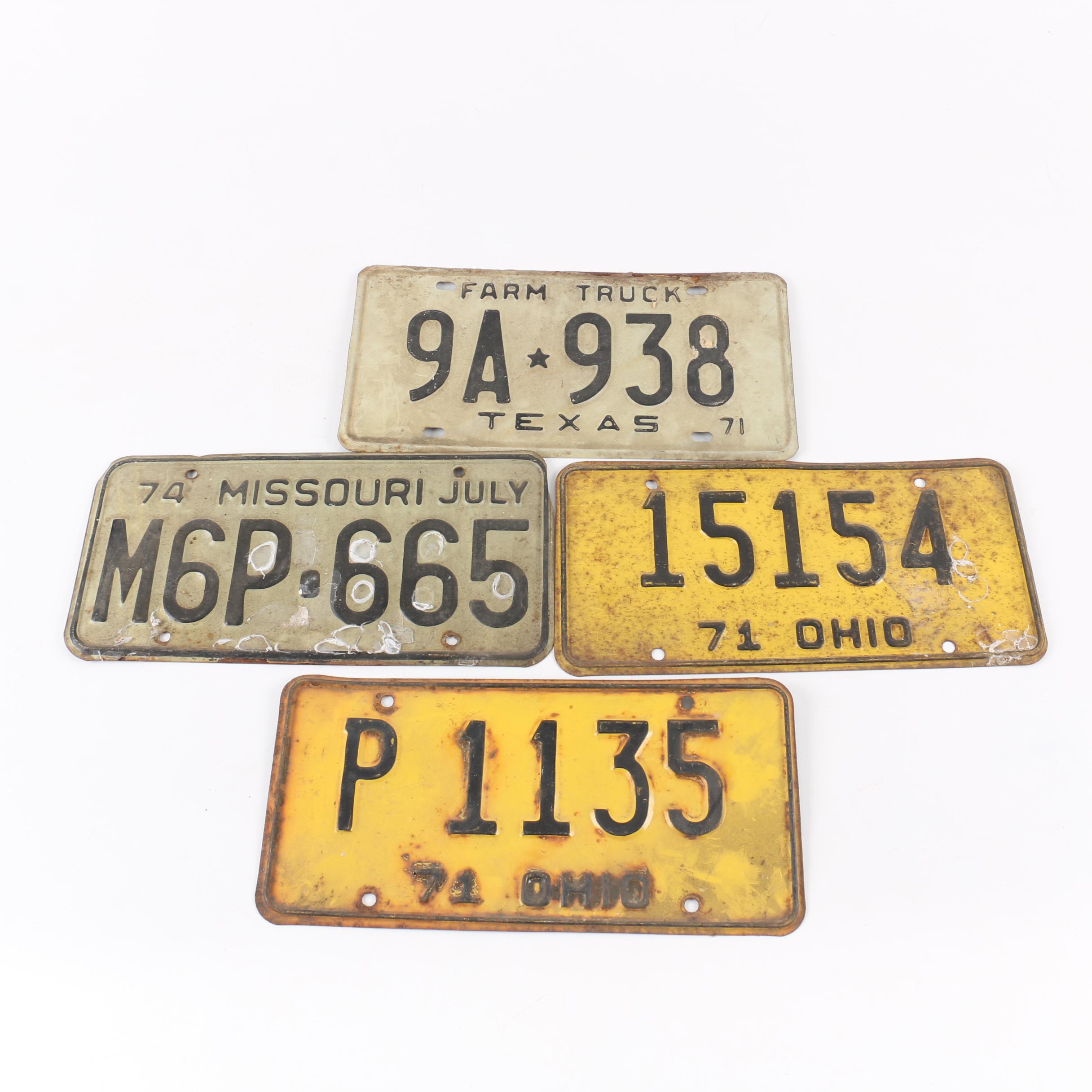 1970s License Plates | EBTH