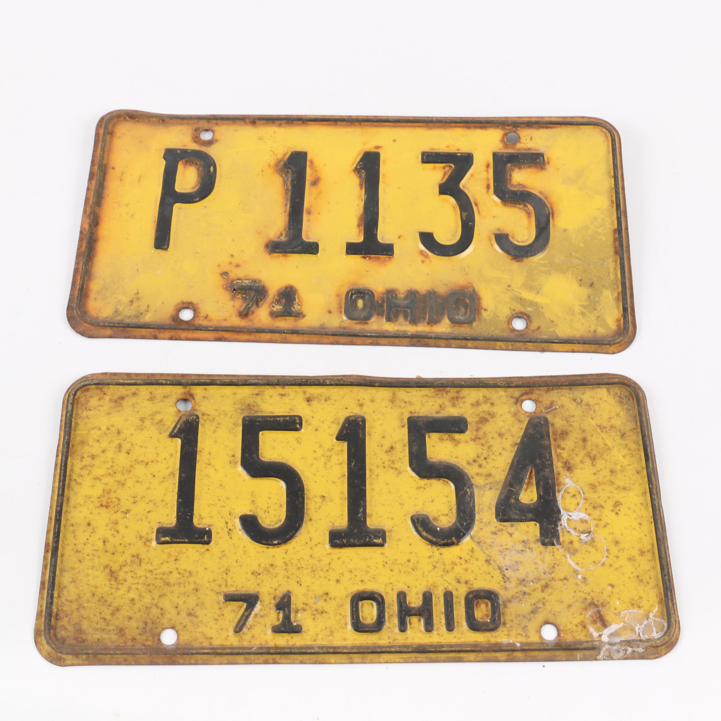 1970s License Plates | EBTH
