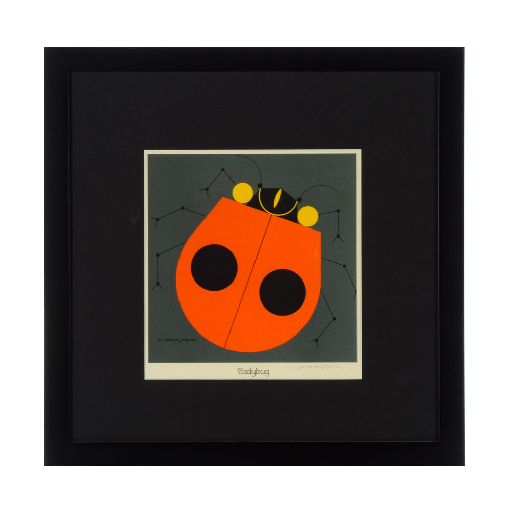 Charley Harper Signed Lithograph "Ladybug" | EBTH