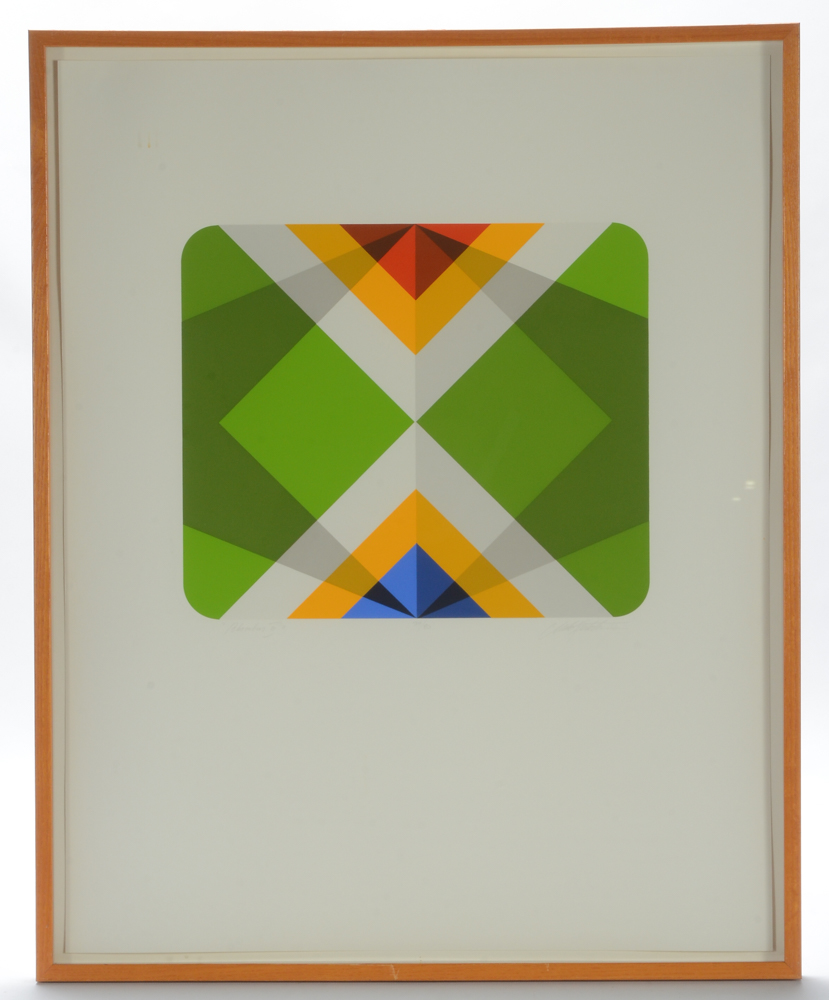 Marko Spalatin Limited Edition Serigraph " Rhombus III" | EBTH