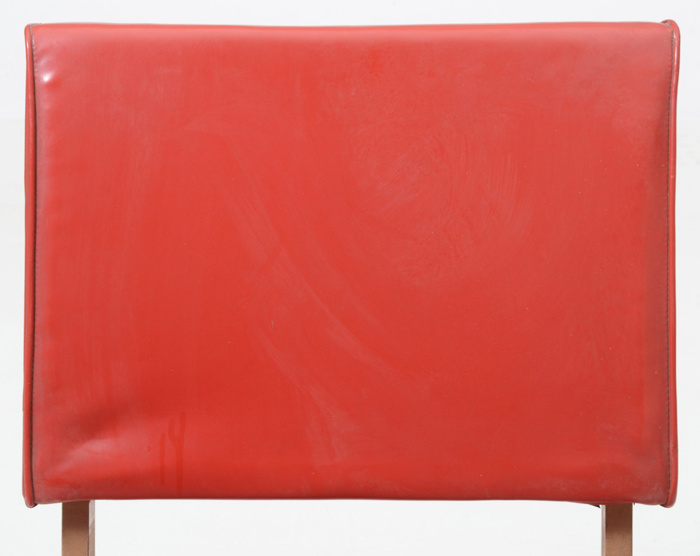 Pair of Mid Century Modern Chairs in Red | EBTH