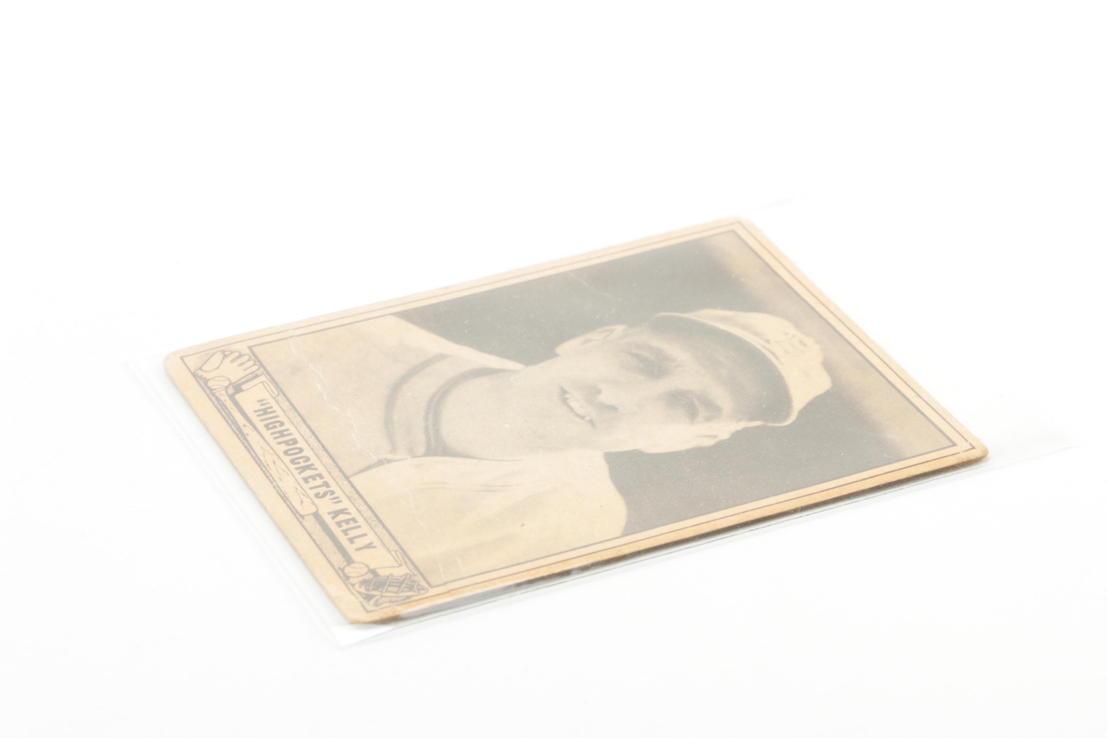 Gum, Inc. #142 George "High Pockets" Kelly Baseball Card | EBTH