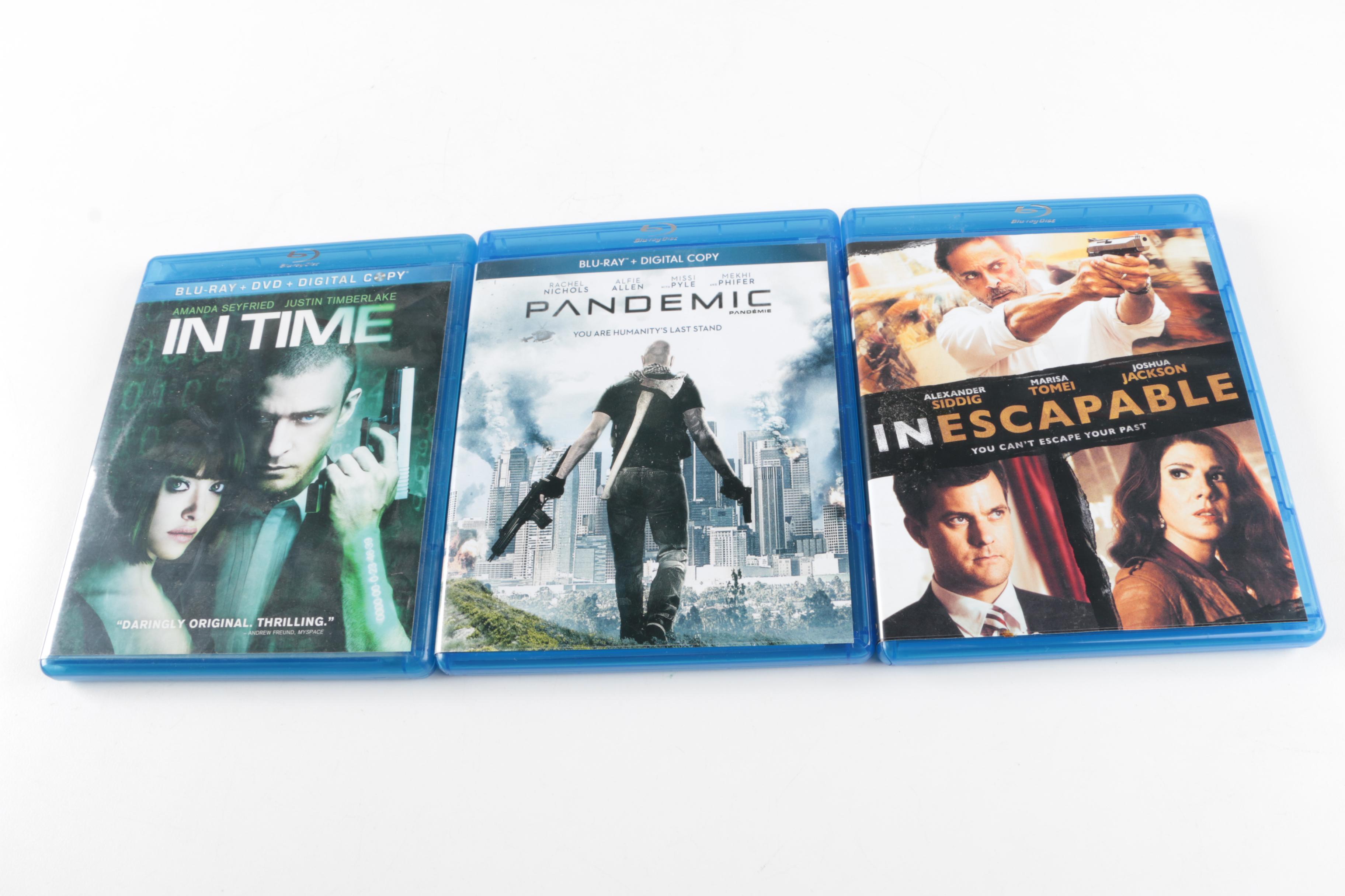 Collection of Action Film Blu-rays Including "Three Musketeers" and ...