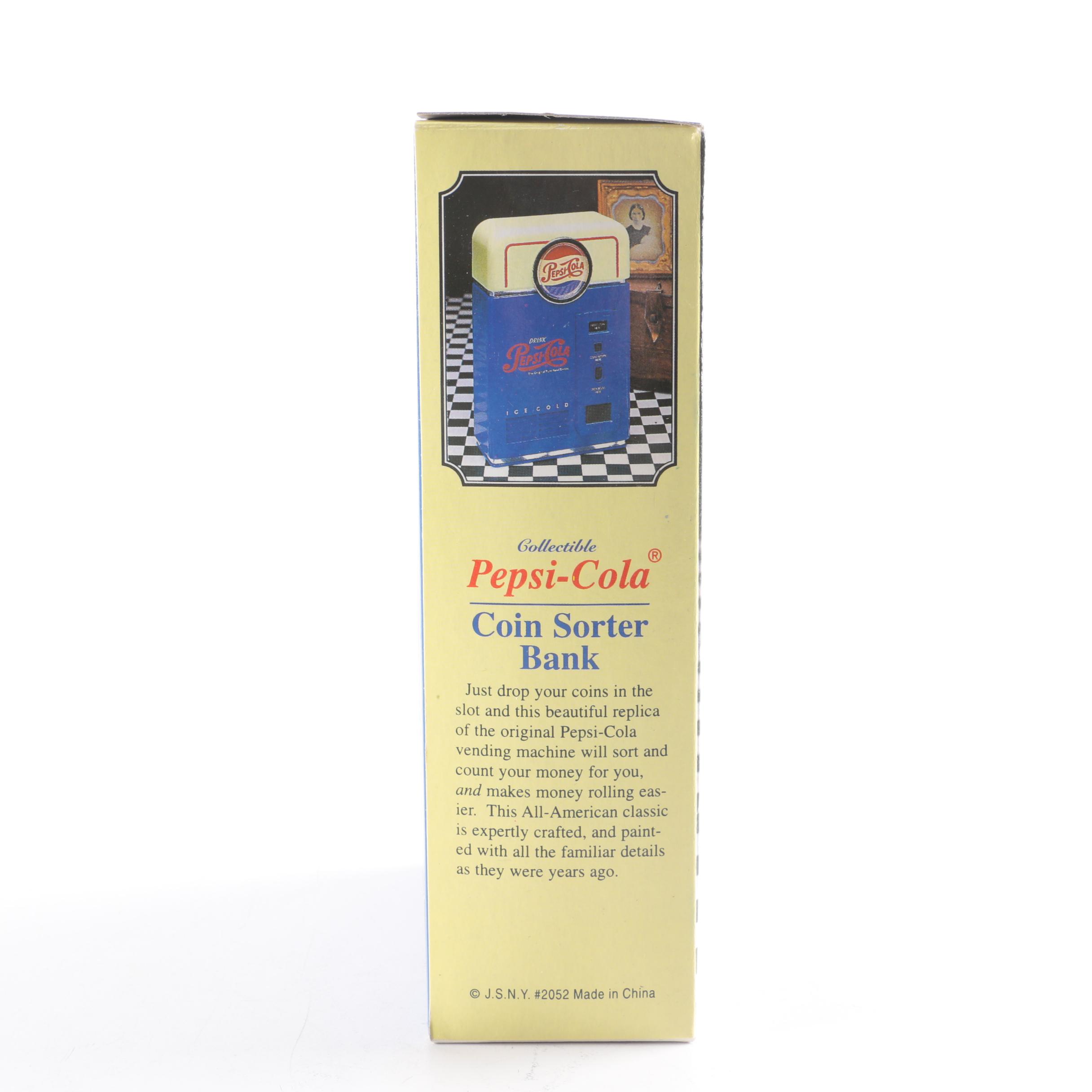 Collectible 1998 Pepsi-Cola Coin Sorter Banks | EBTH