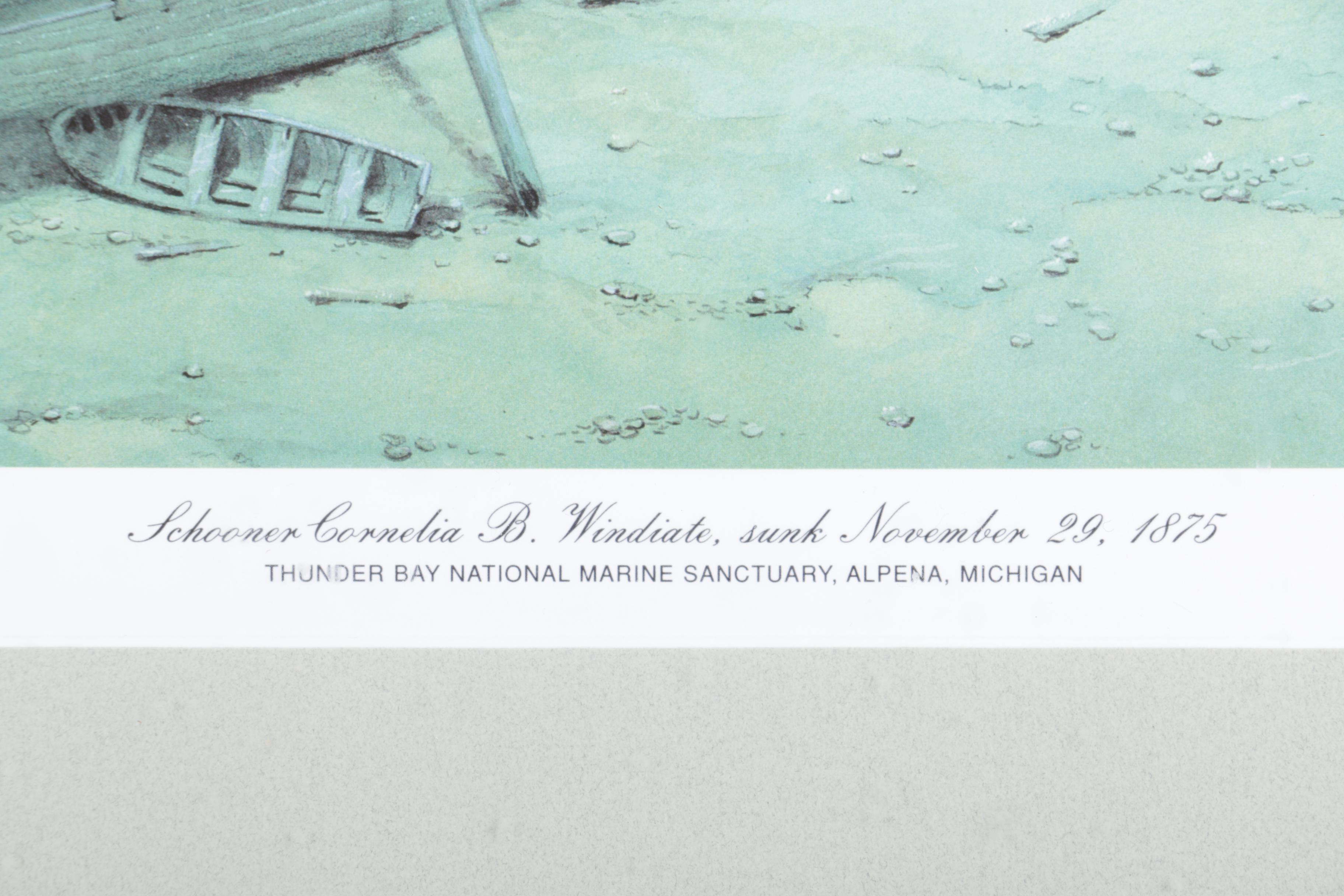 Robert McGreevy Reproduction Prints Featuring "Schooner Cornelia B ...