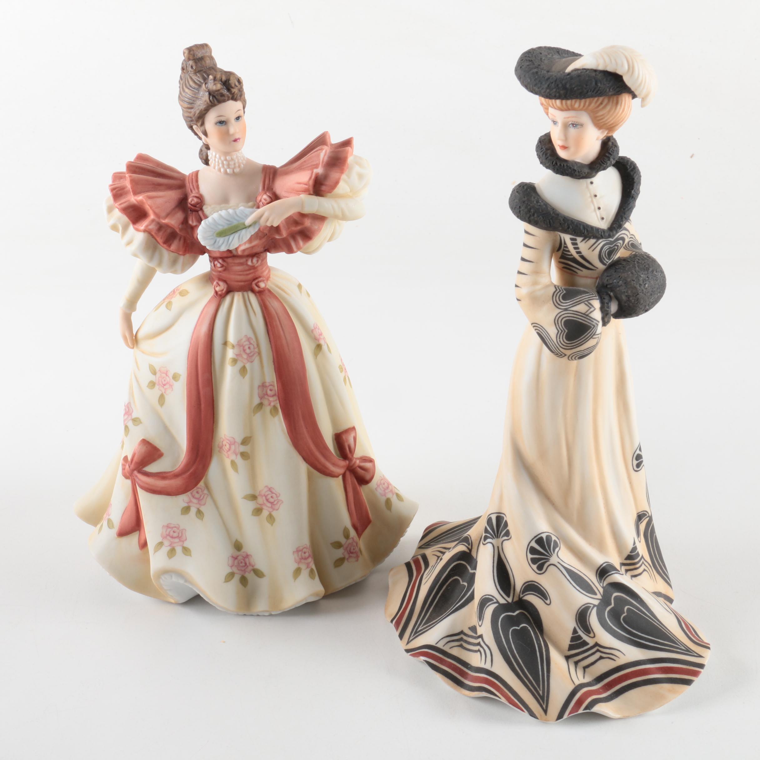 Lenox Figurines featuring "Tea at the Ritz" and "Governor's Garden ...