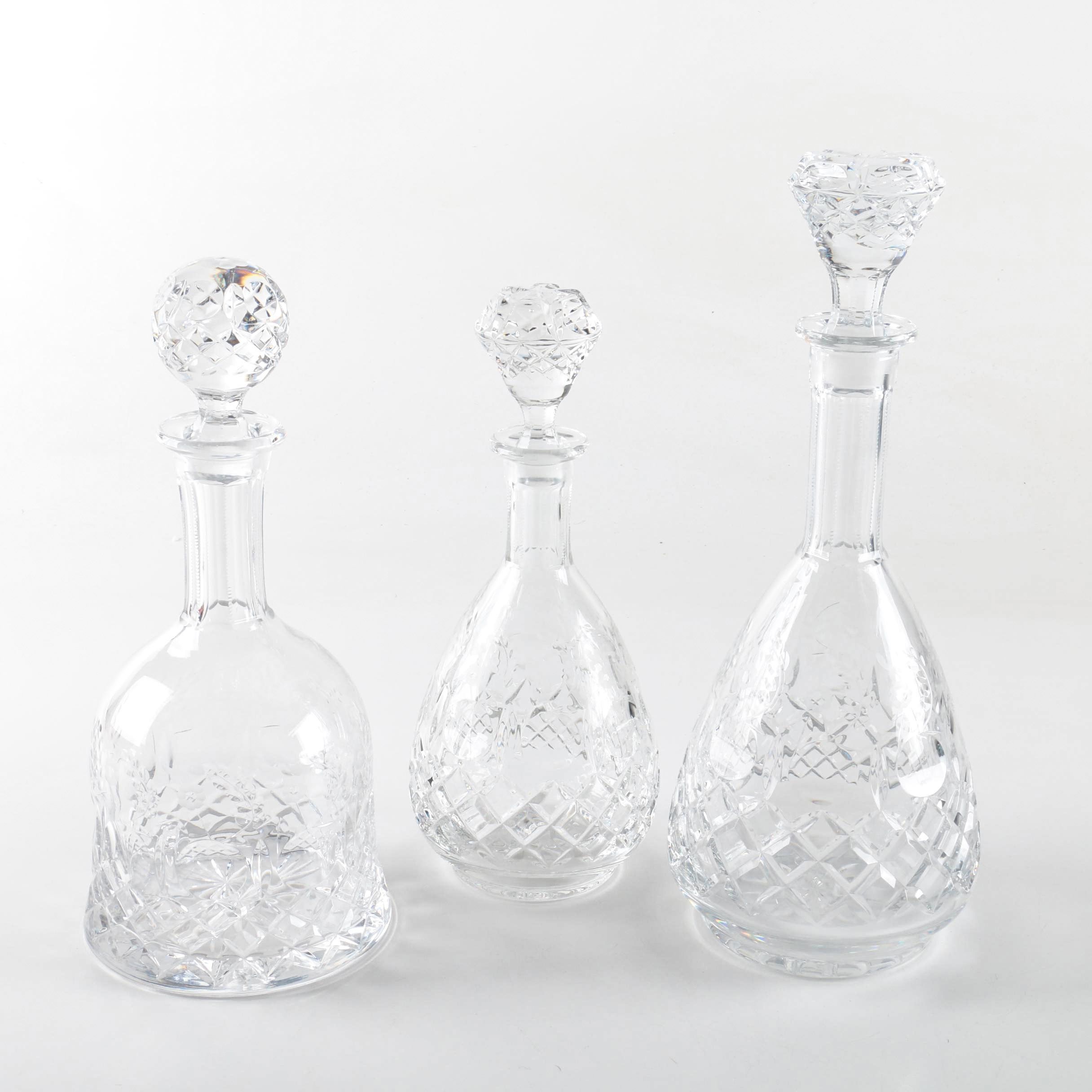 Rogaska "Gallia" Crystal Decanters | EBTH