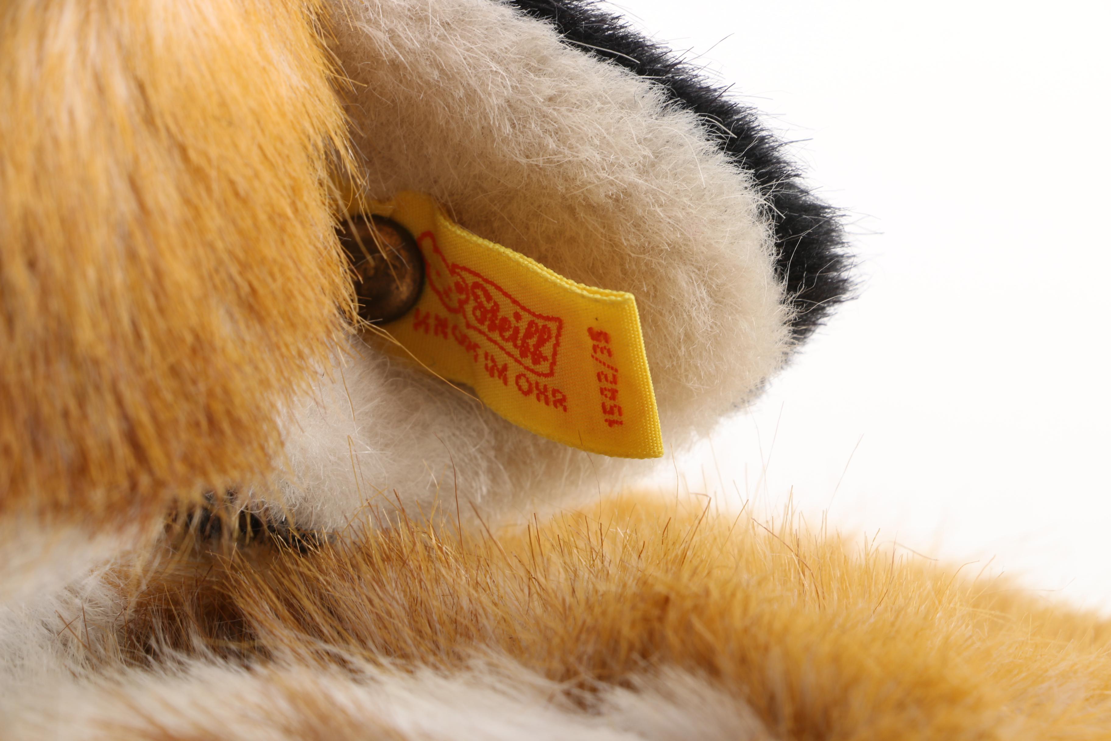 Steiff "Xorry" and "Fuzzy" Plush Foxes | EBTH