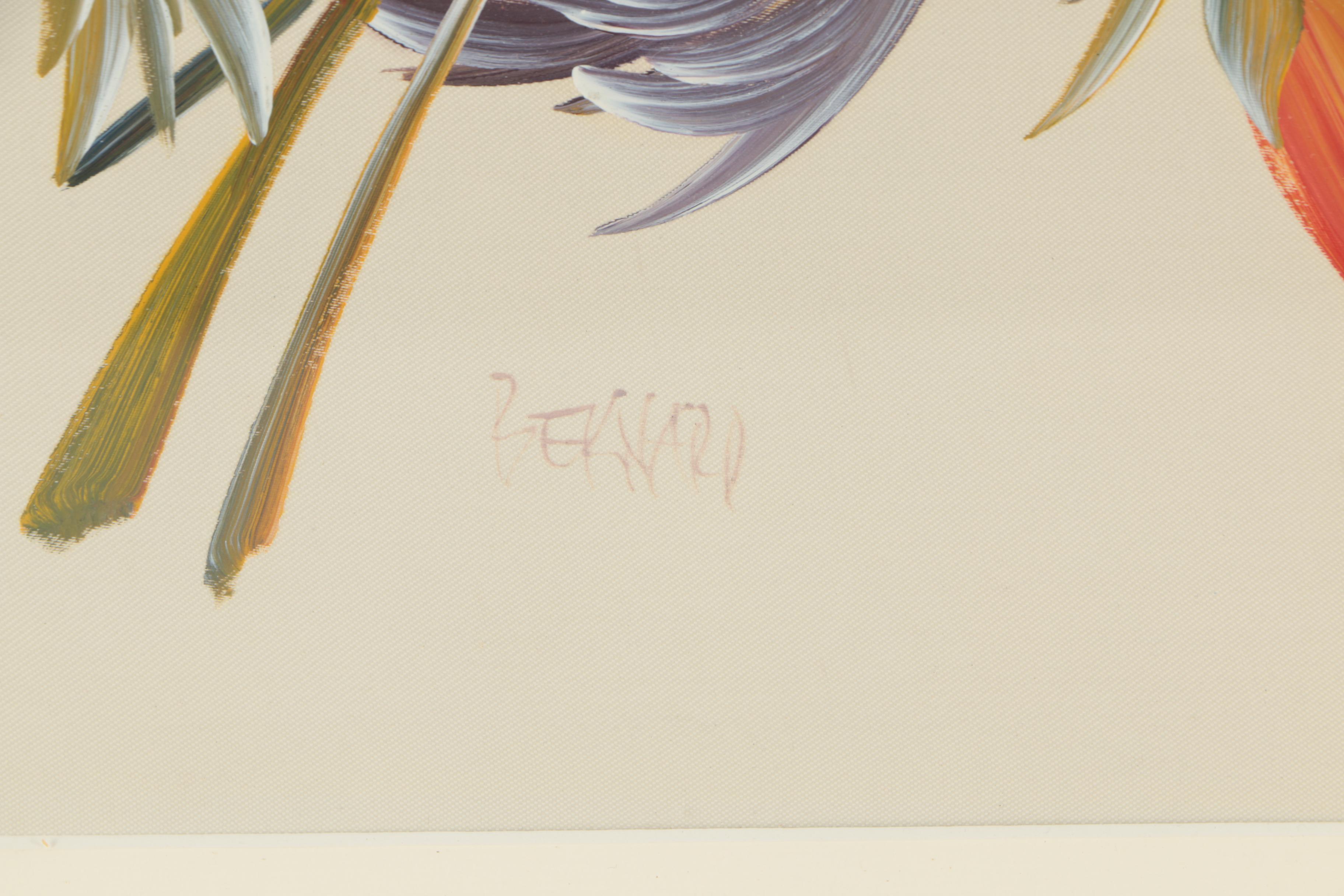 Bernard Oil Paintings on Silk | EBTH