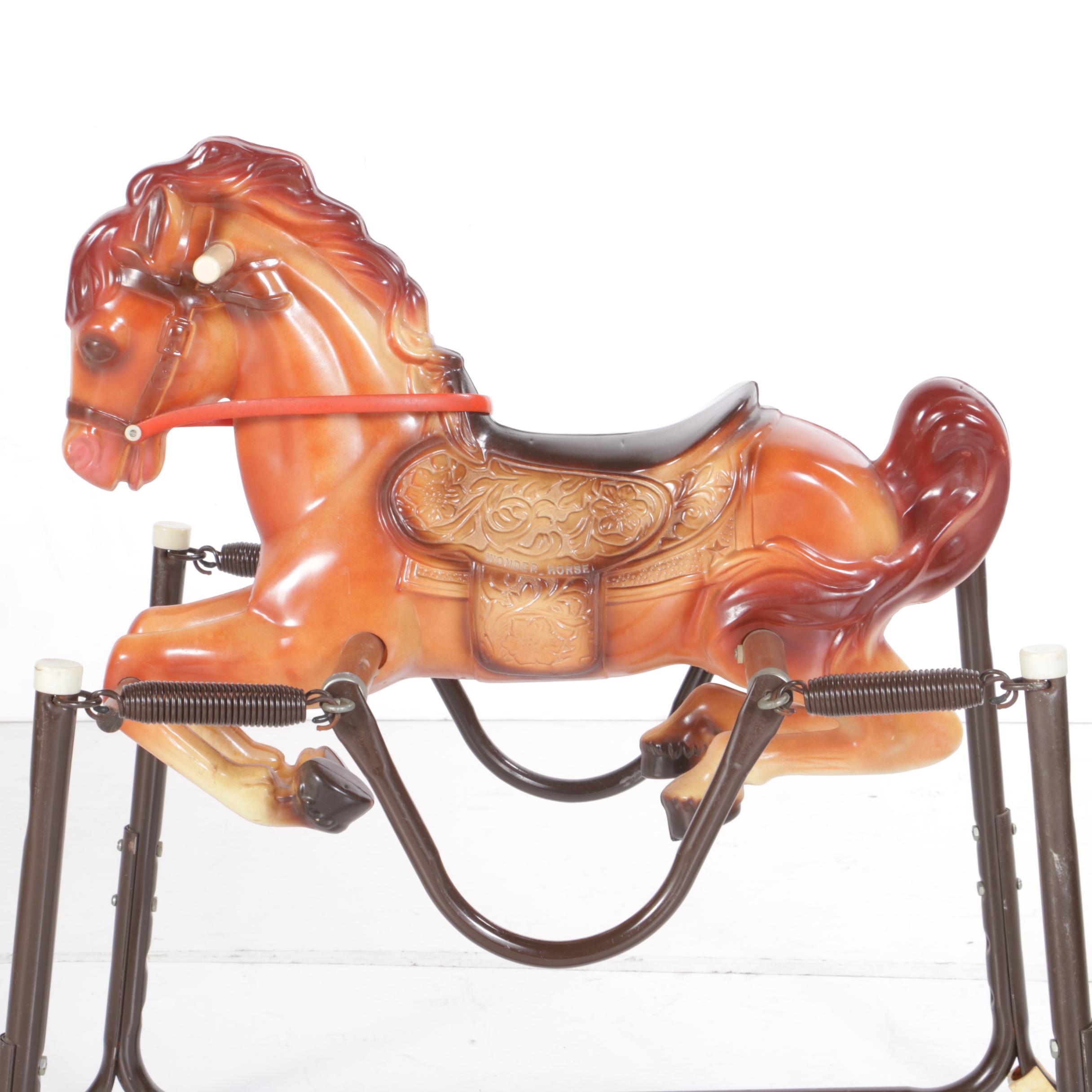 Vintage Wonder Horse Spring Suspension Rocking Horse | EBTH