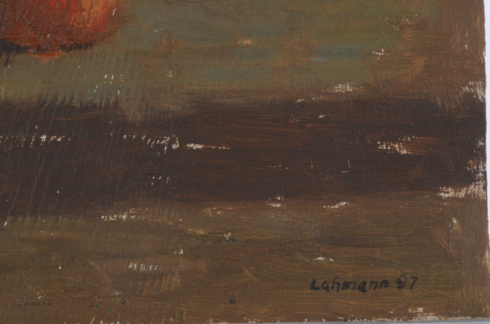 Three Robert Lahmann Oil Paintings on Board | EBTH