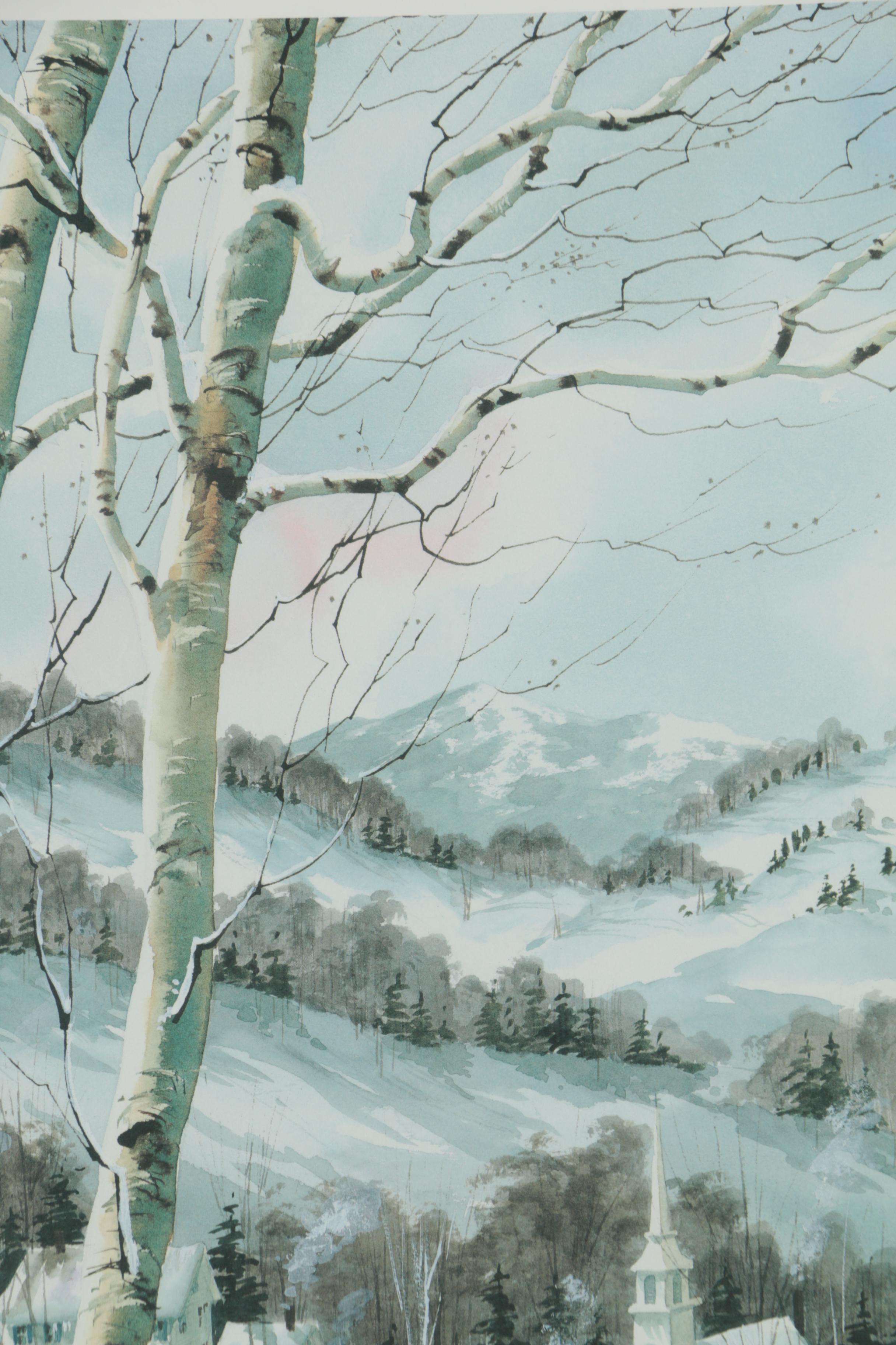 Denise Patchell-Olson Limited Edition Offset Lithograph "Vermont ...