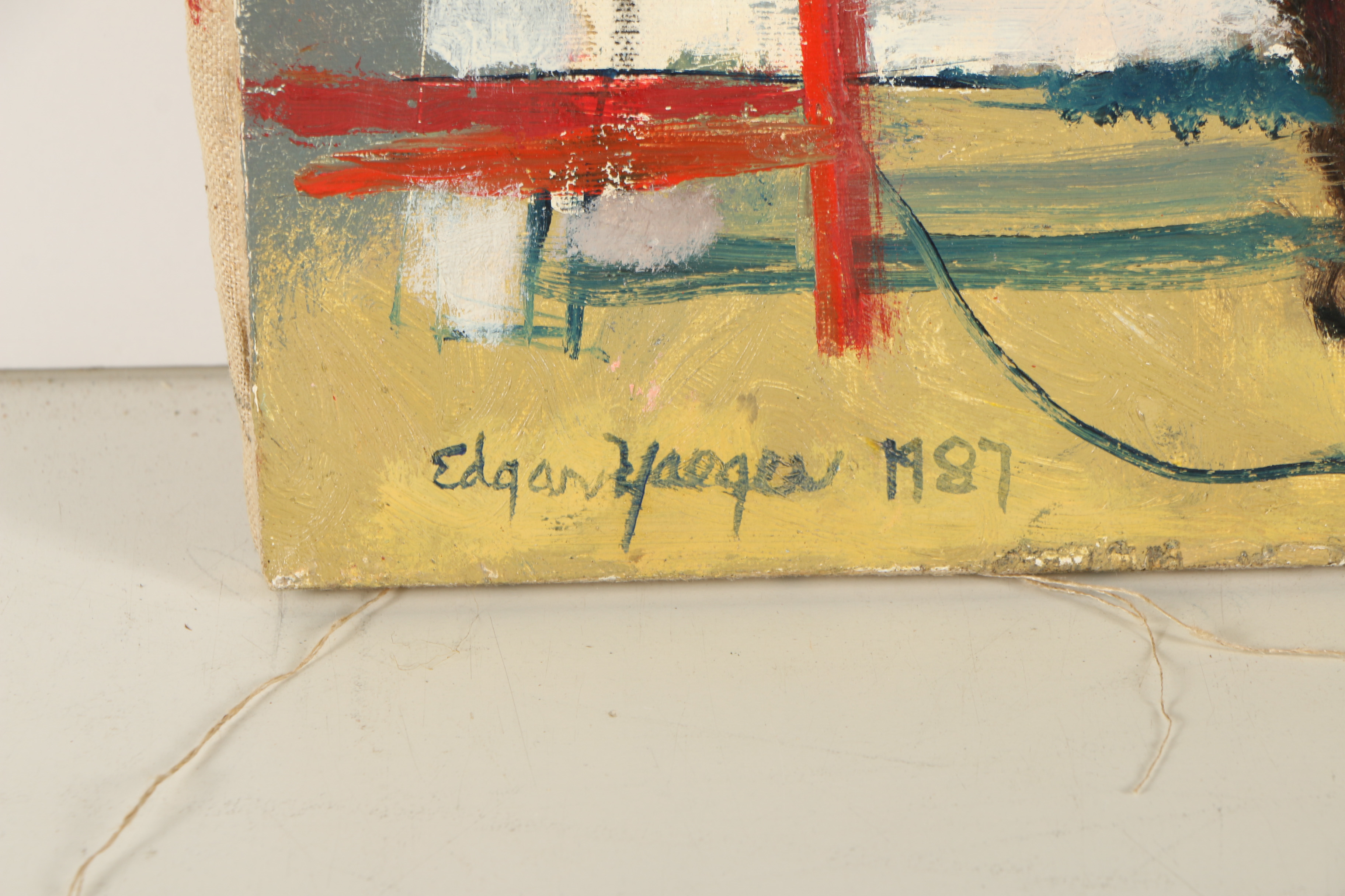 Edgar Yaeger Oil Painting on Canvas | EBTH