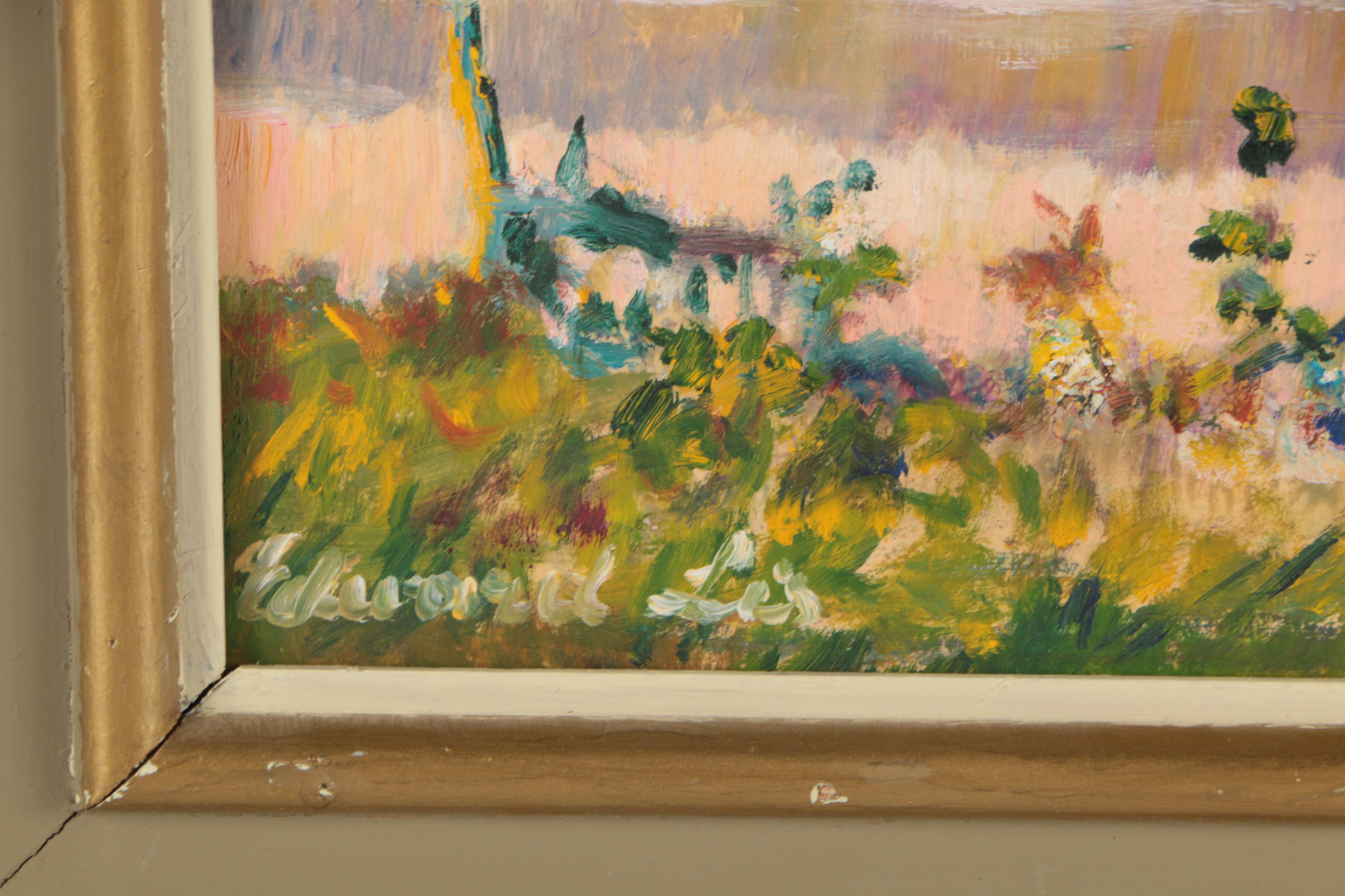 Edward Lis Oil Painting "Reflective Time" | EBTH