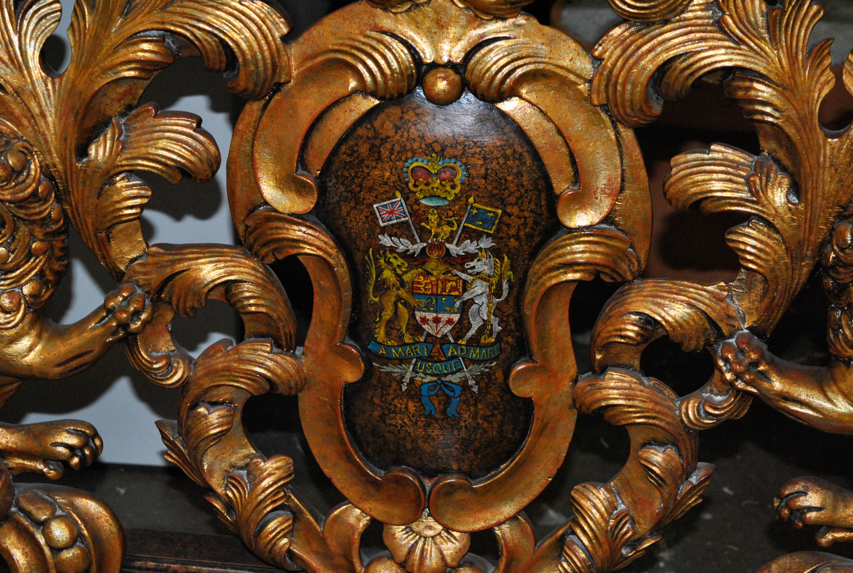 Baroque Revival Style Figural Pier Table | EBTH