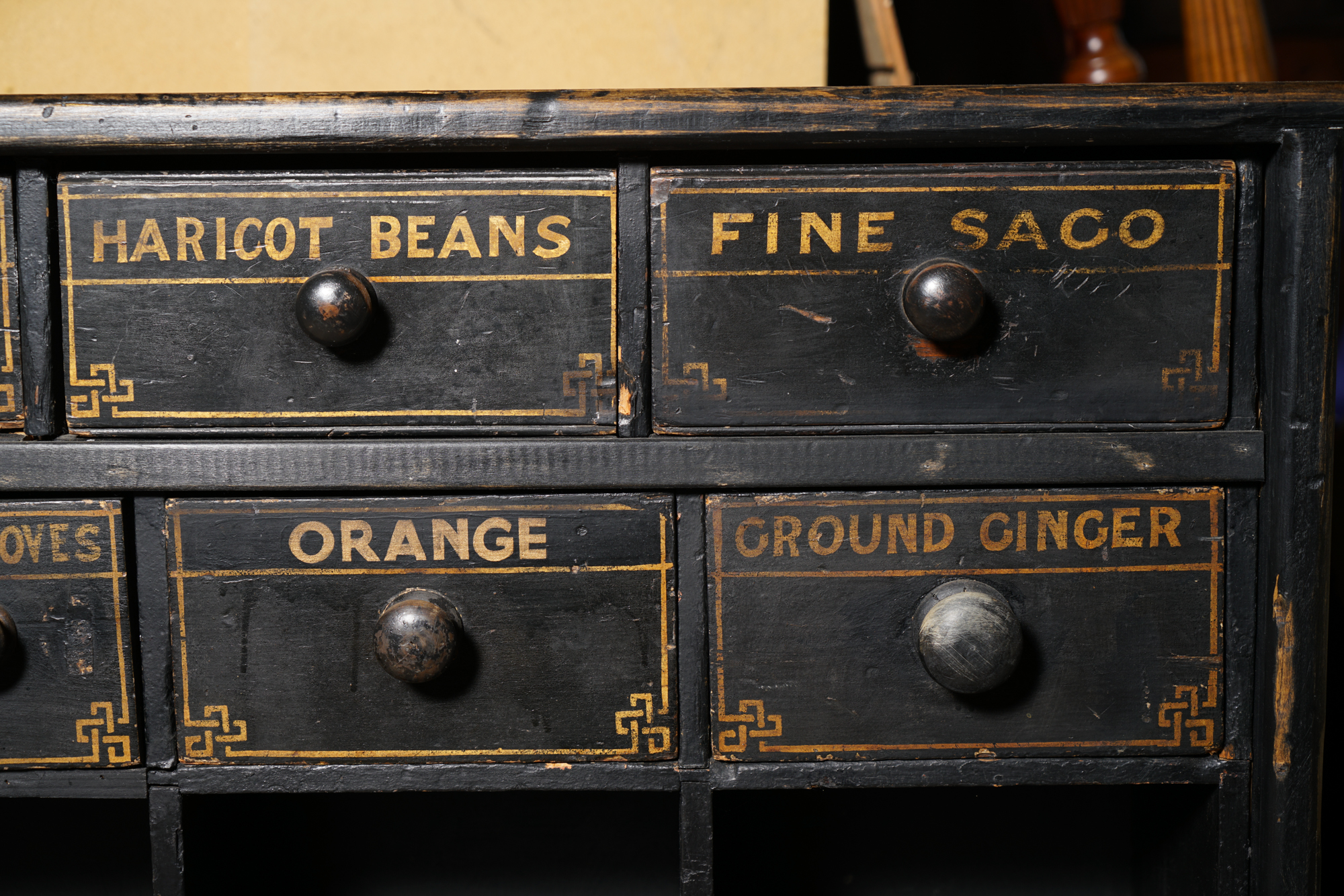 Antique General Store Spice Chest | EBTH