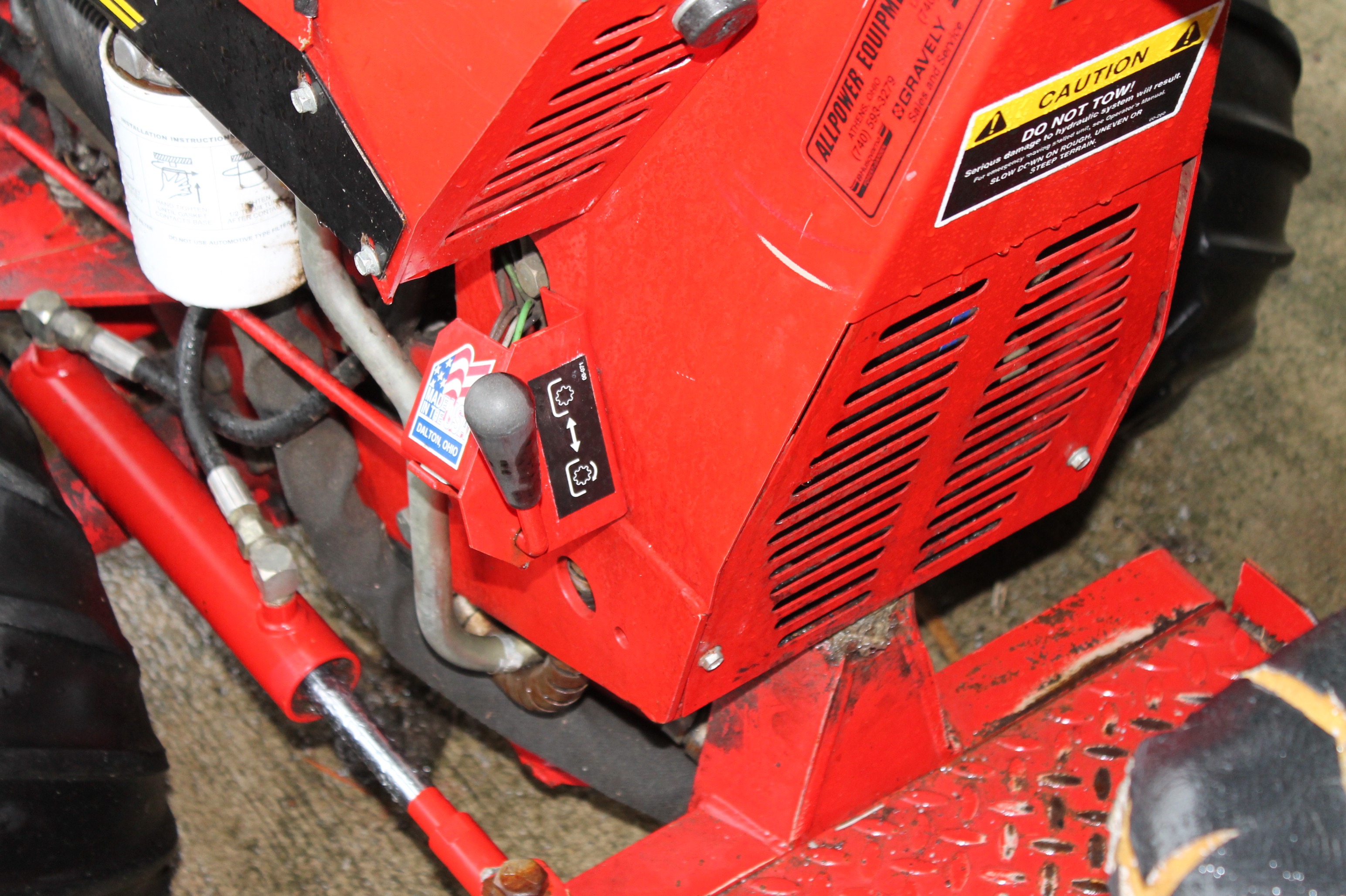 Steiner 430 Max Lawn Tractor with 60" Cutting Deck and Dozer Blade | EBTH