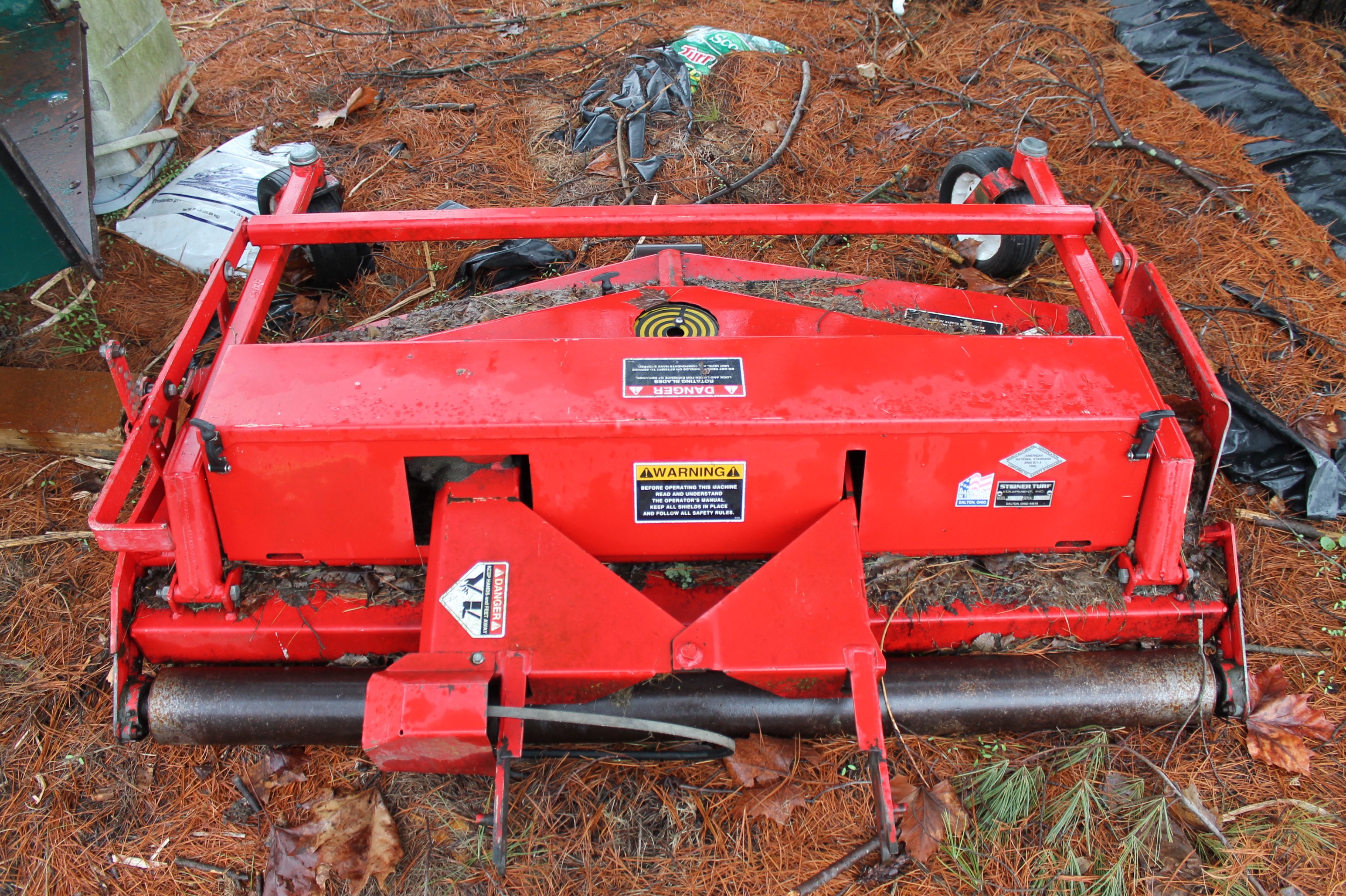 Steiner 430 Max Lawn Tractor with 60" Cutting Deck and Dozer Blade | EBTH
