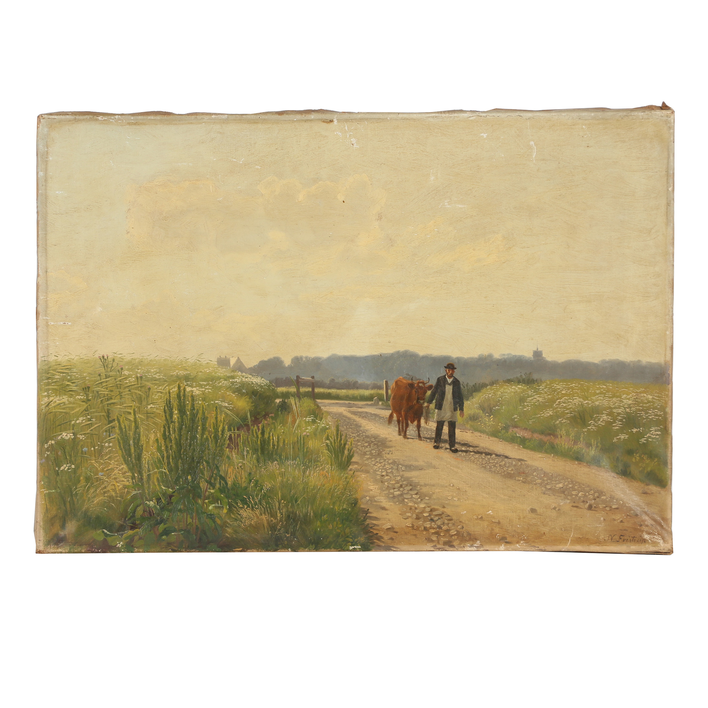 Nilaus (Niels) Fristrup Oil Painting | EBTH