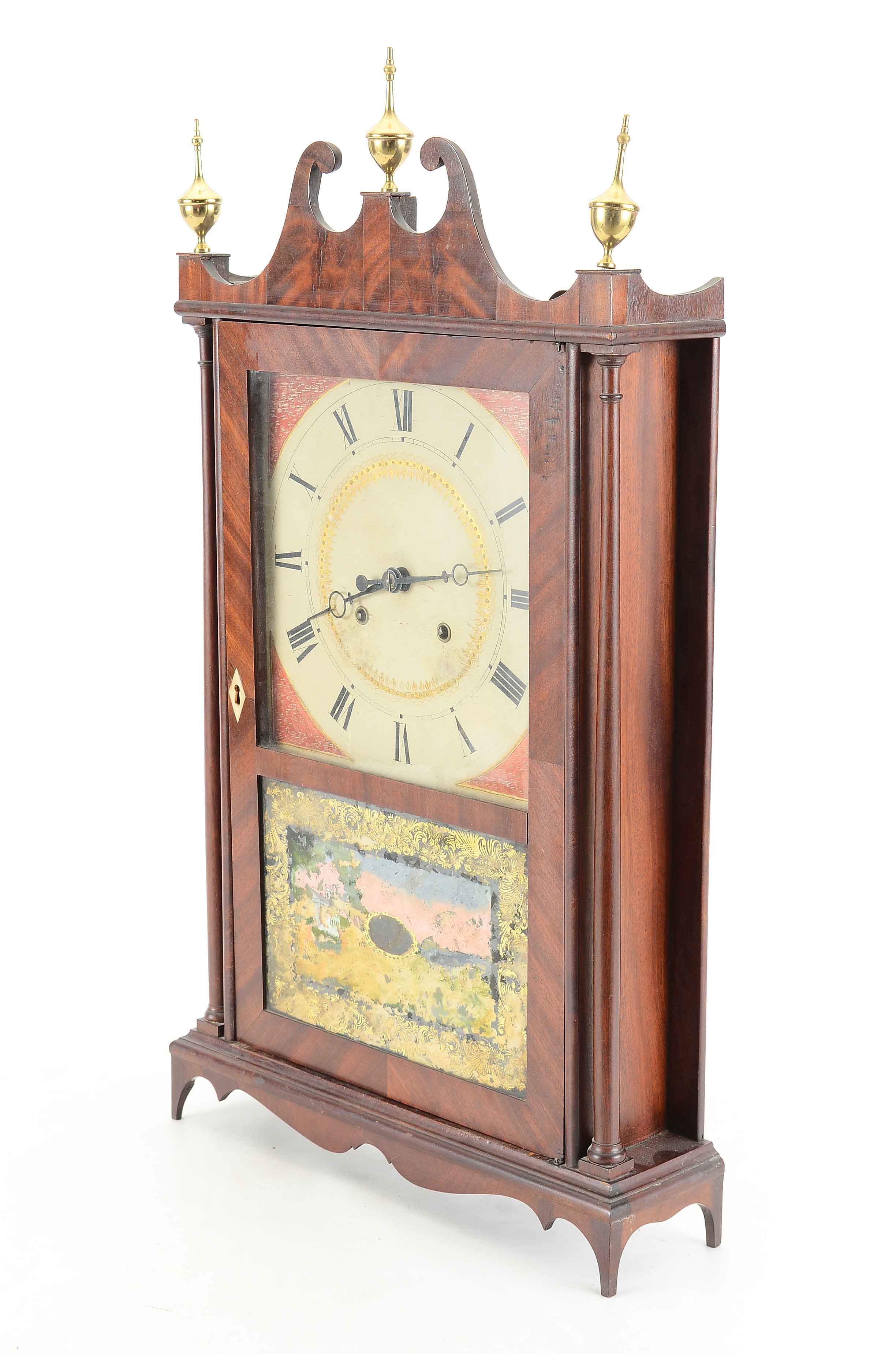 Eli & Samuel Terry Federal Style Mantel Clock | EBTH