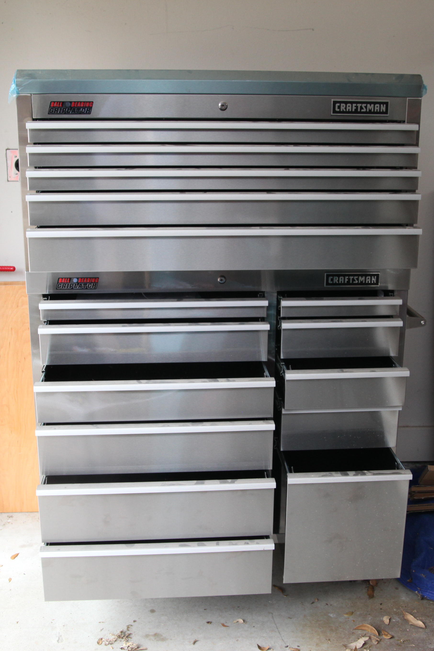 Craftsman Stainless Steel Rolling Tool Cabinet | EBTH