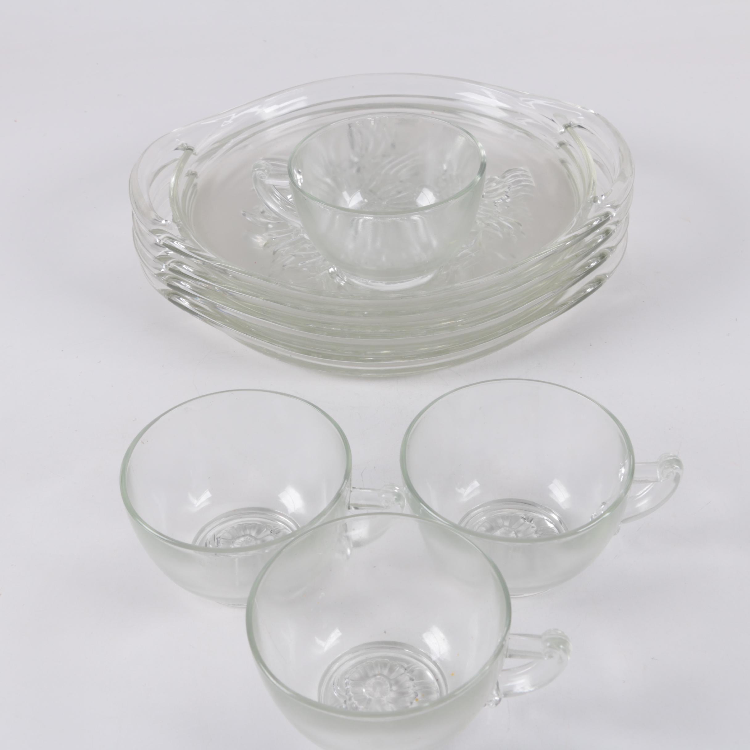Camellia Crystal Snack Set | EBTH