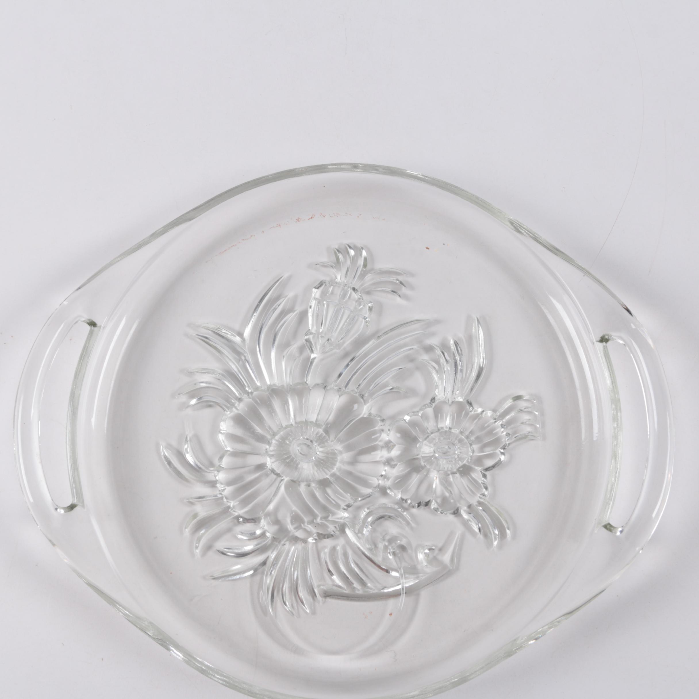 Camellia Crystal Snack Set | EBTH