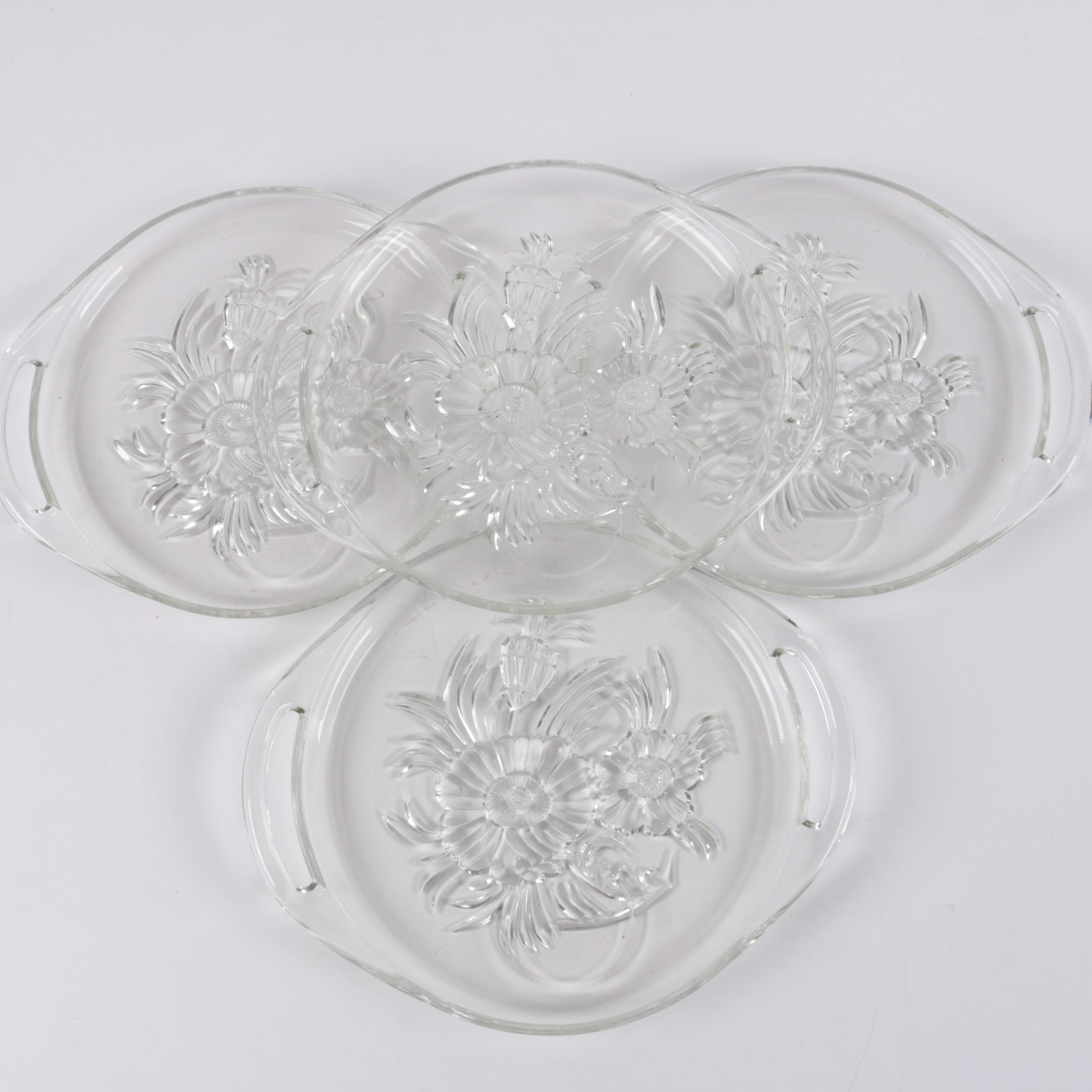 Camellia Crystal Snack Set | EBTH