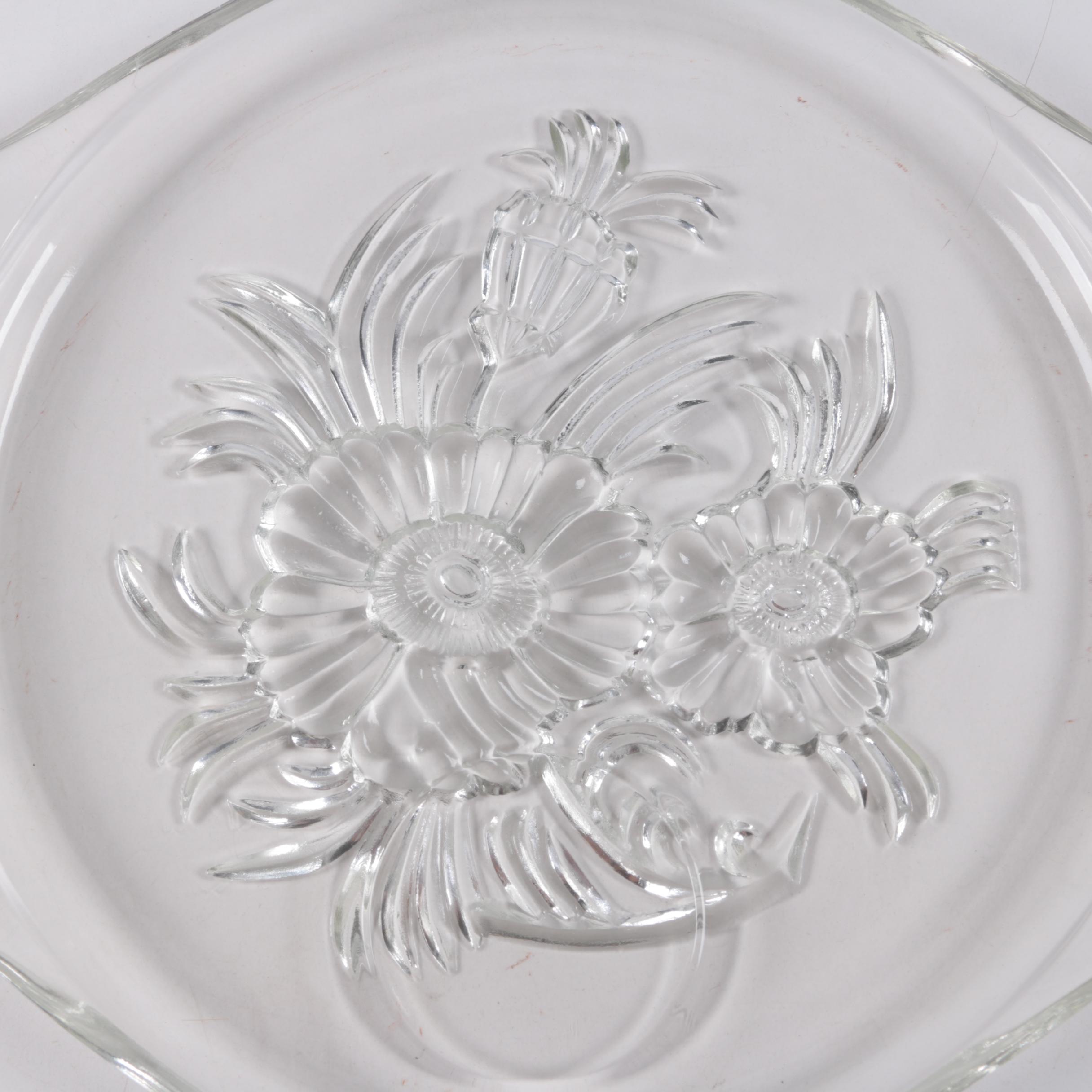 Camellia Crystal Snack Set | EBTH