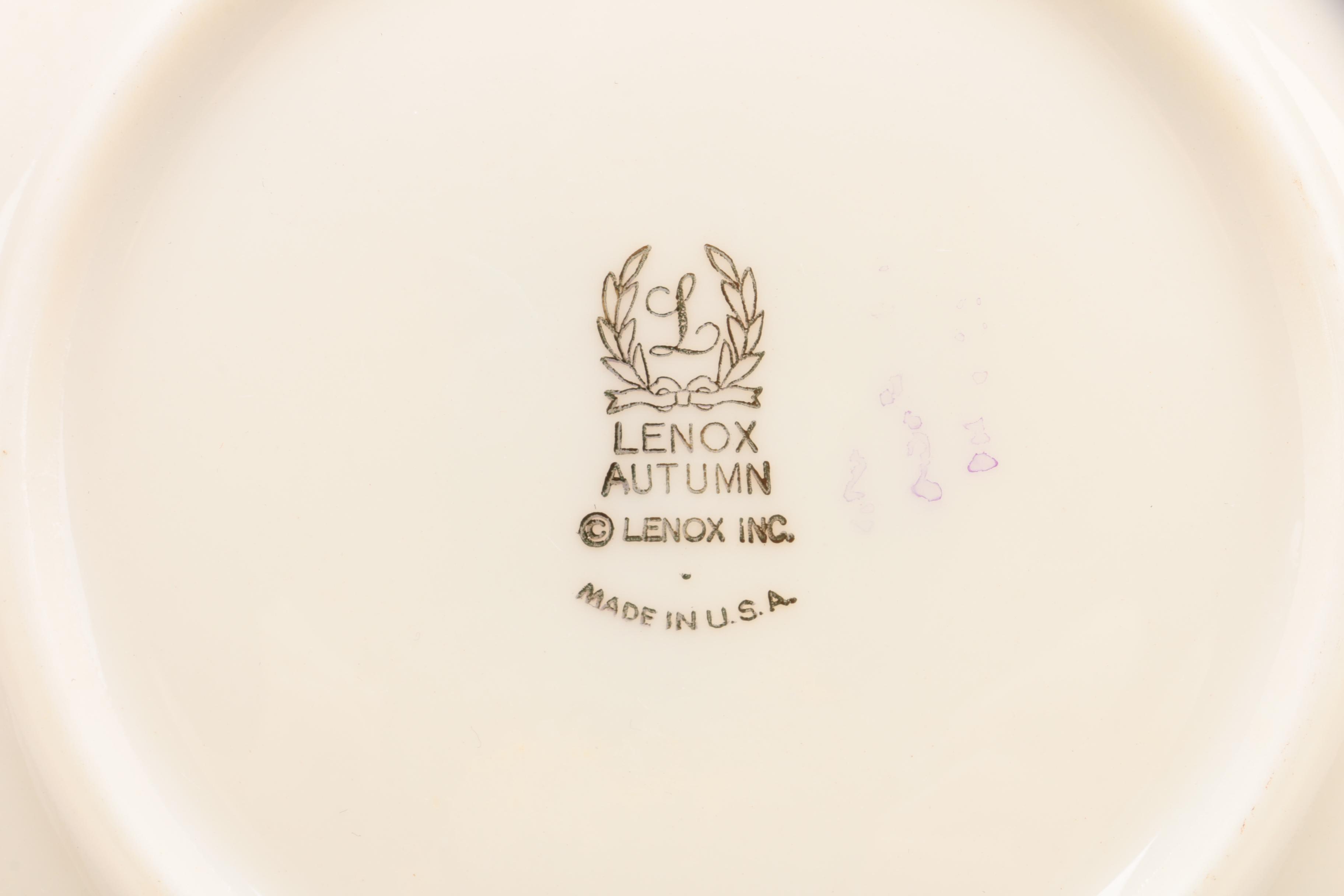 Lenox Presidential Collection "Autumn" Dinnerware | EBTH