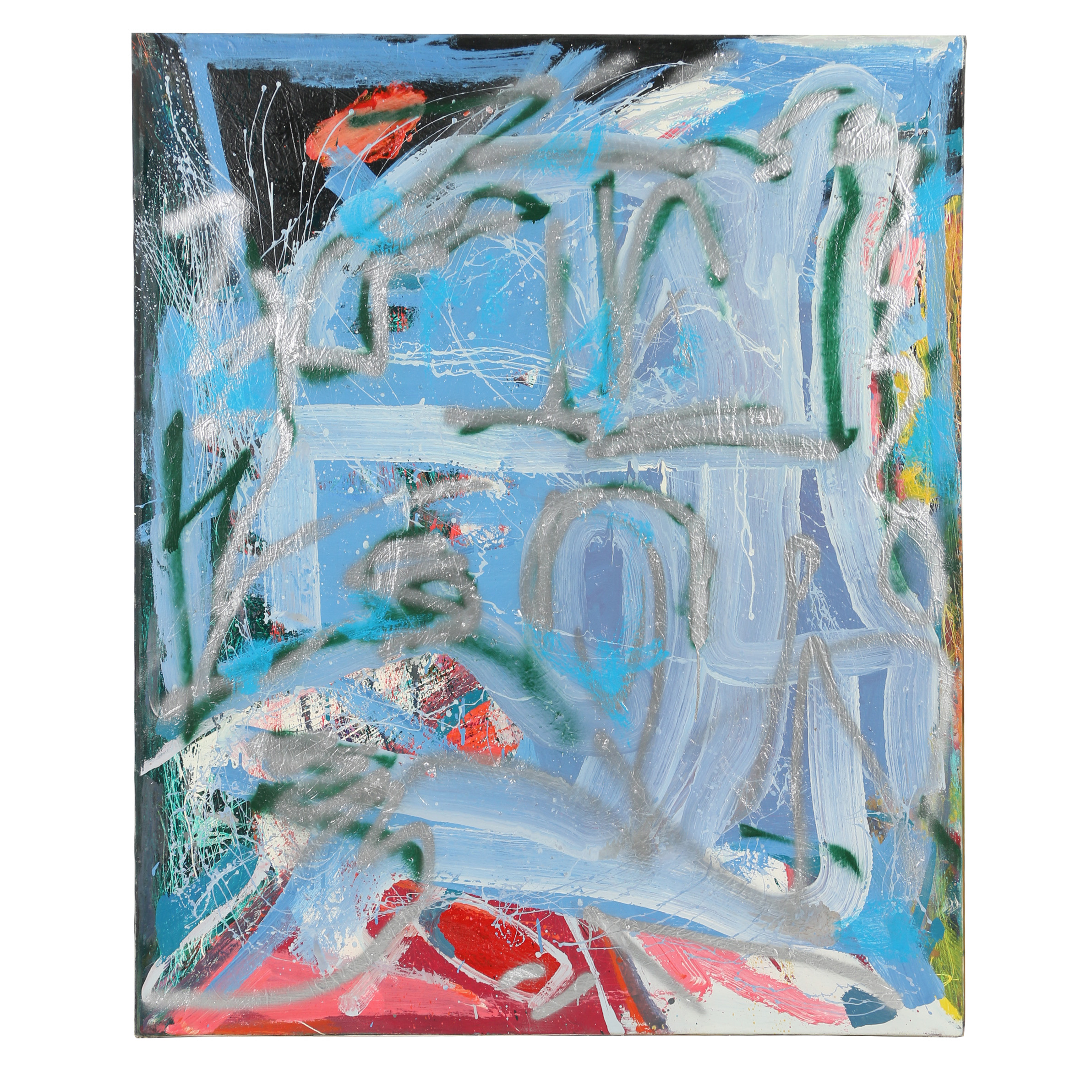 Paul Findlay Oil Painting "Blue Trails" | EBTH