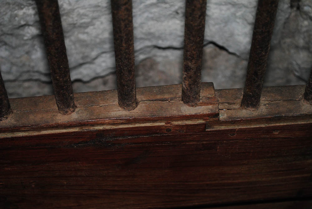 Wood and Iron Barred Security Doors | EBTH