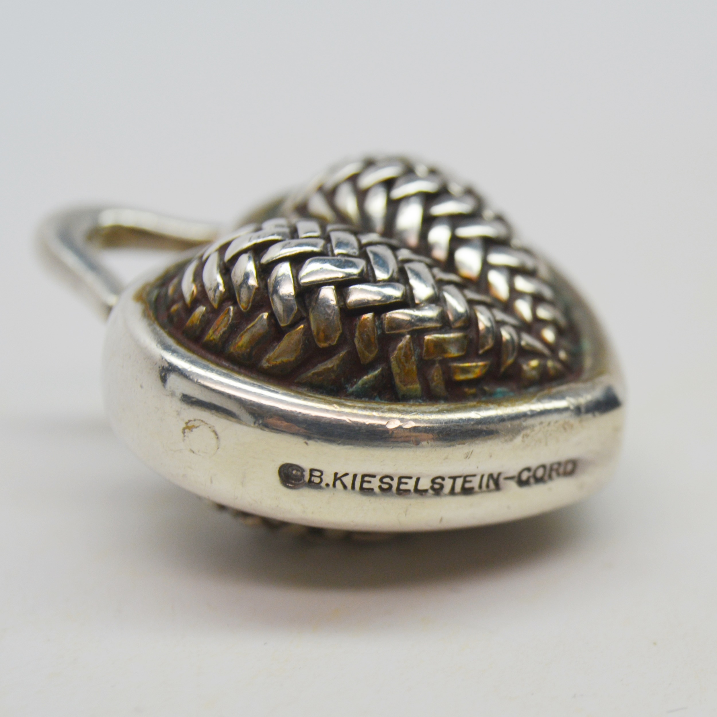 Barry Kieselstein-Cord Sterling Silver Heart Pendant Necklace | EBTH