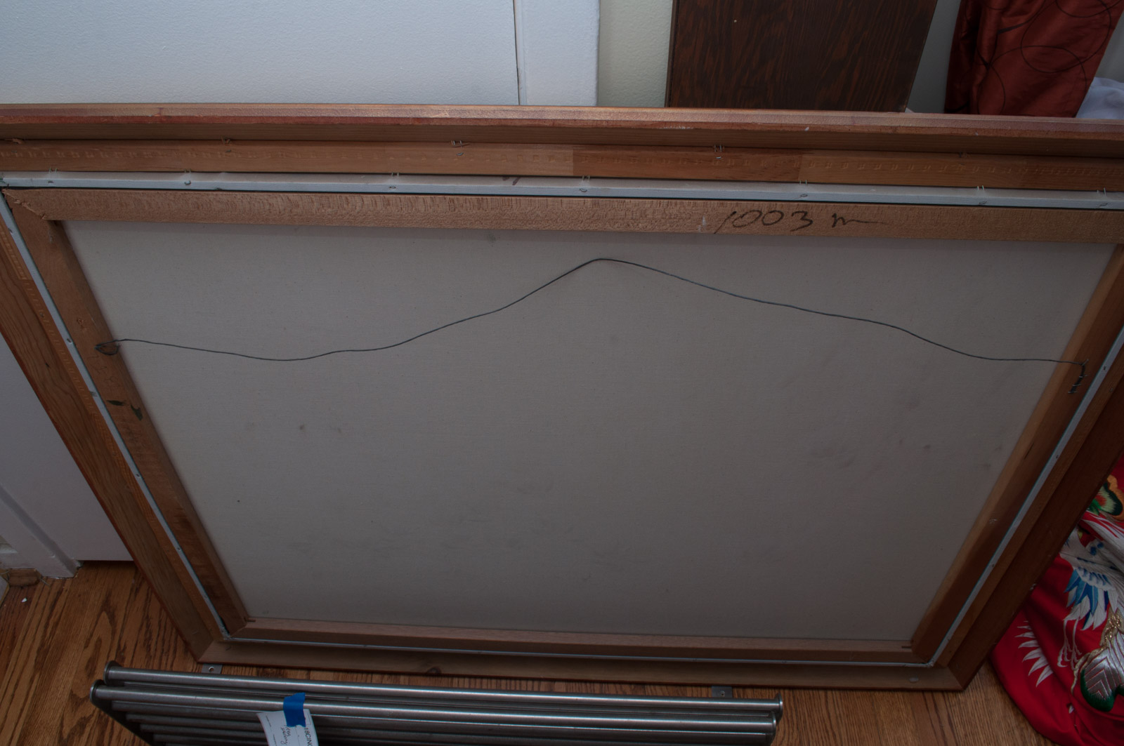 Thomas Pell Oil on Canvas Floral Landscape | EBTH