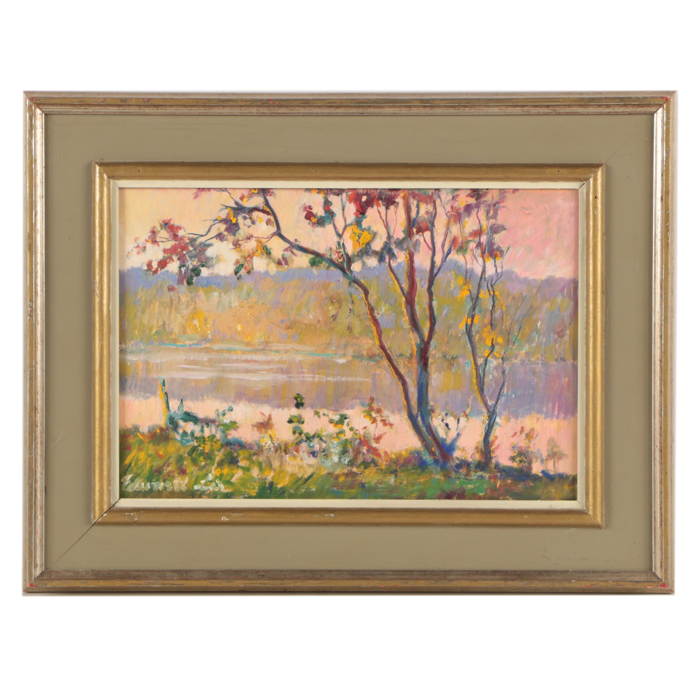 Edward Lis Oil Painting "Reflective Time" | EBTH