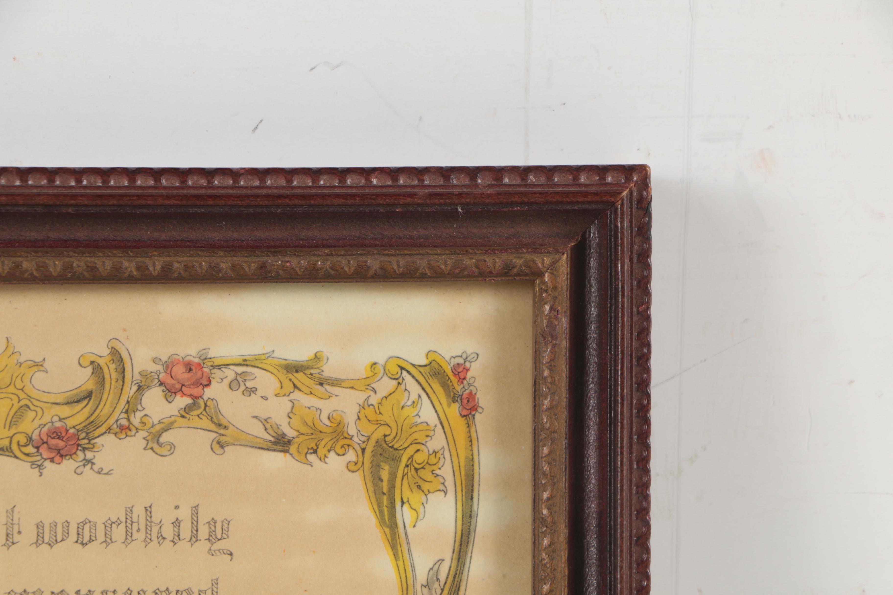 Colored Lithographs of Medieval Women | EBTH