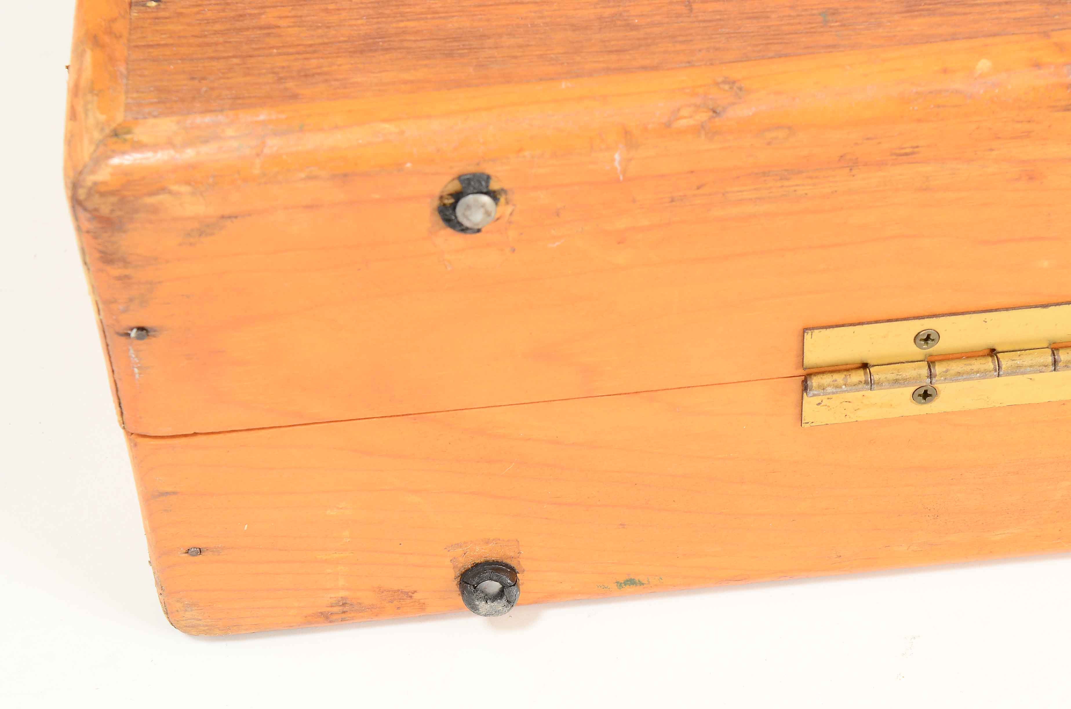 Vintage Wooden Carrying Case | EBTH