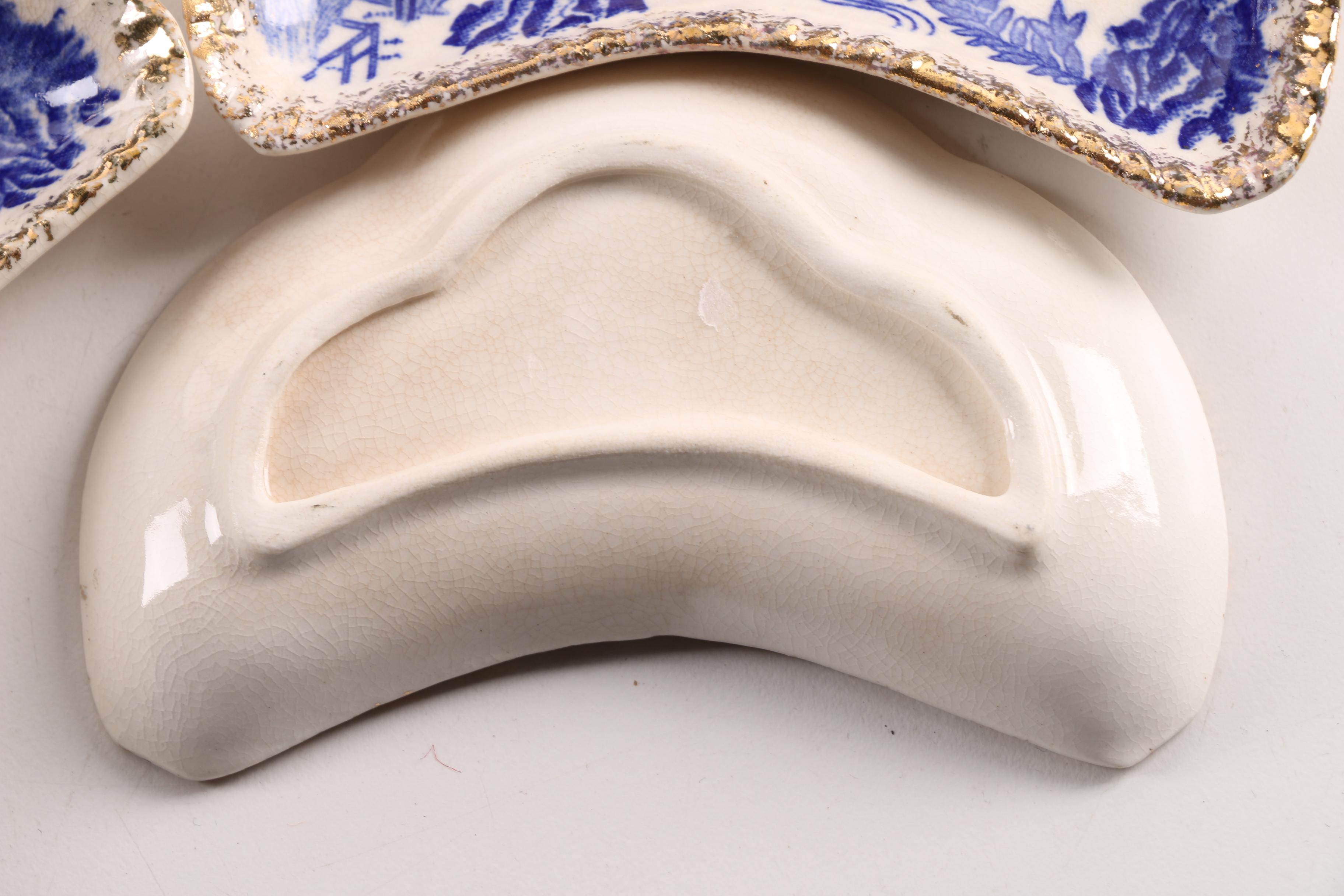 Vintage "Blue Willow" Tableware by John Maddock & Sons and Newport ...